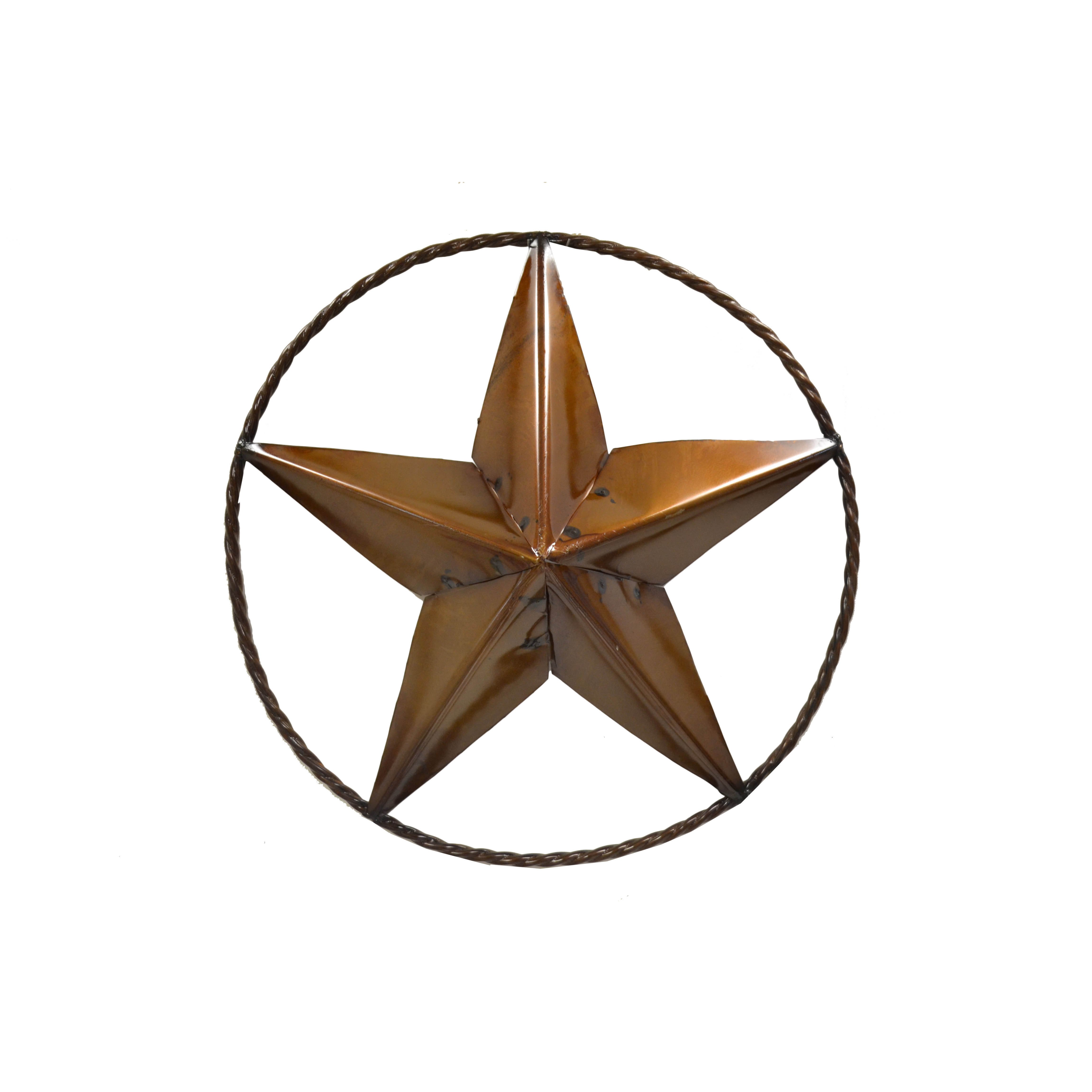 Creative Décor Sourcing Metal Ring Star Wall Decor - Shop Outdoor decor ...