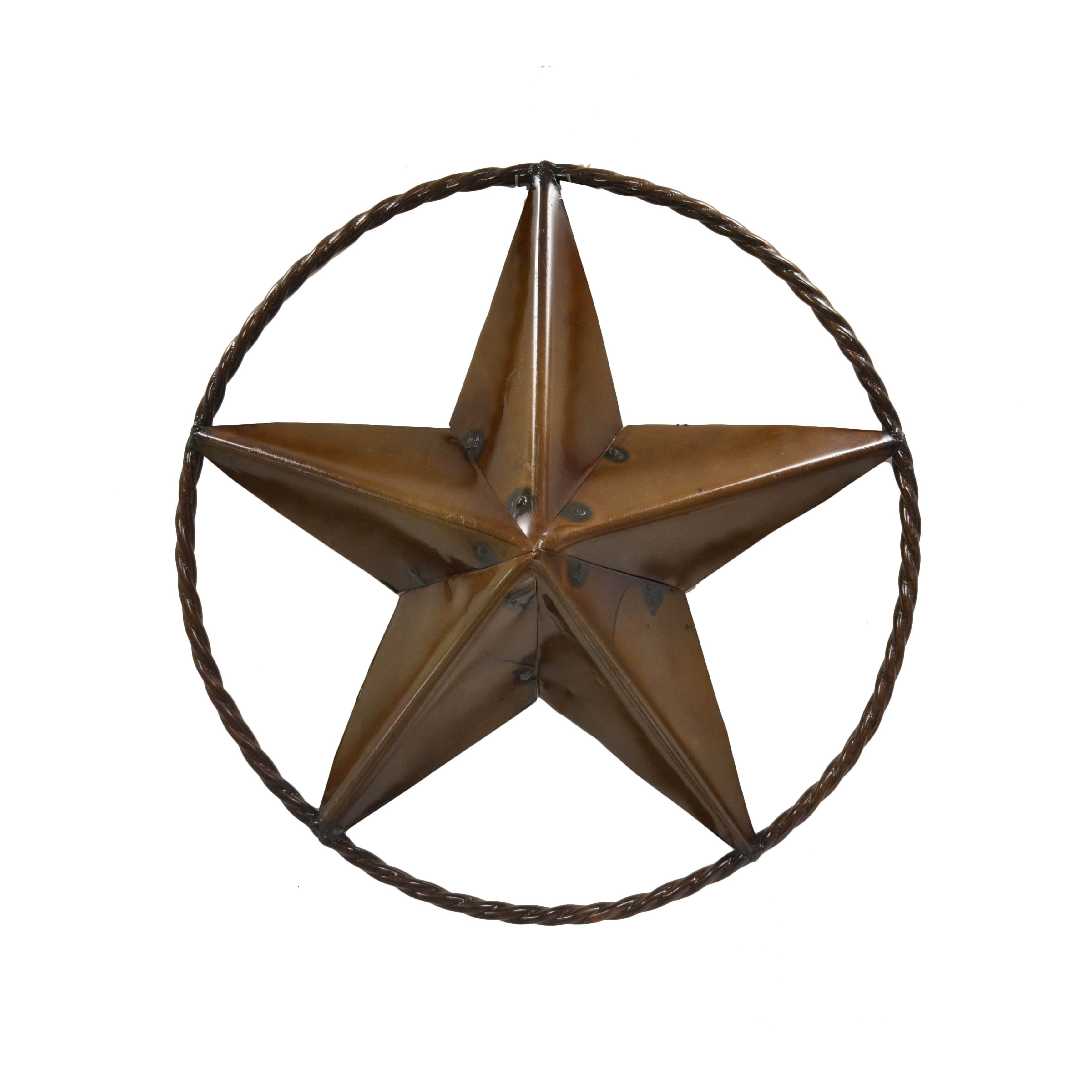 Creative Décor Sourcing Metal Ring Star Wall Decor - Shop Outdoor decor ...