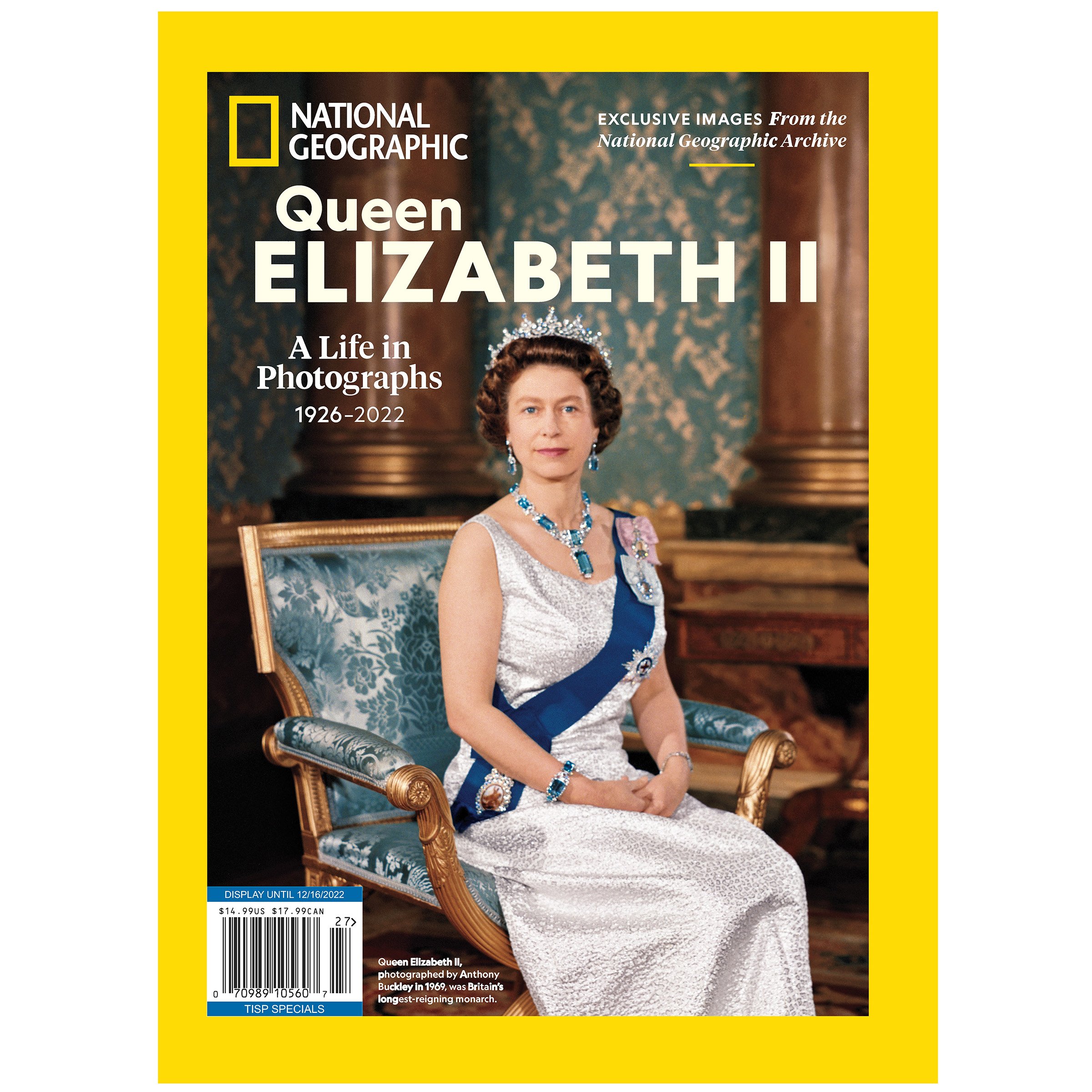 National Geographic Magazine Exclusive Queen Elizabeth II A Life in ...