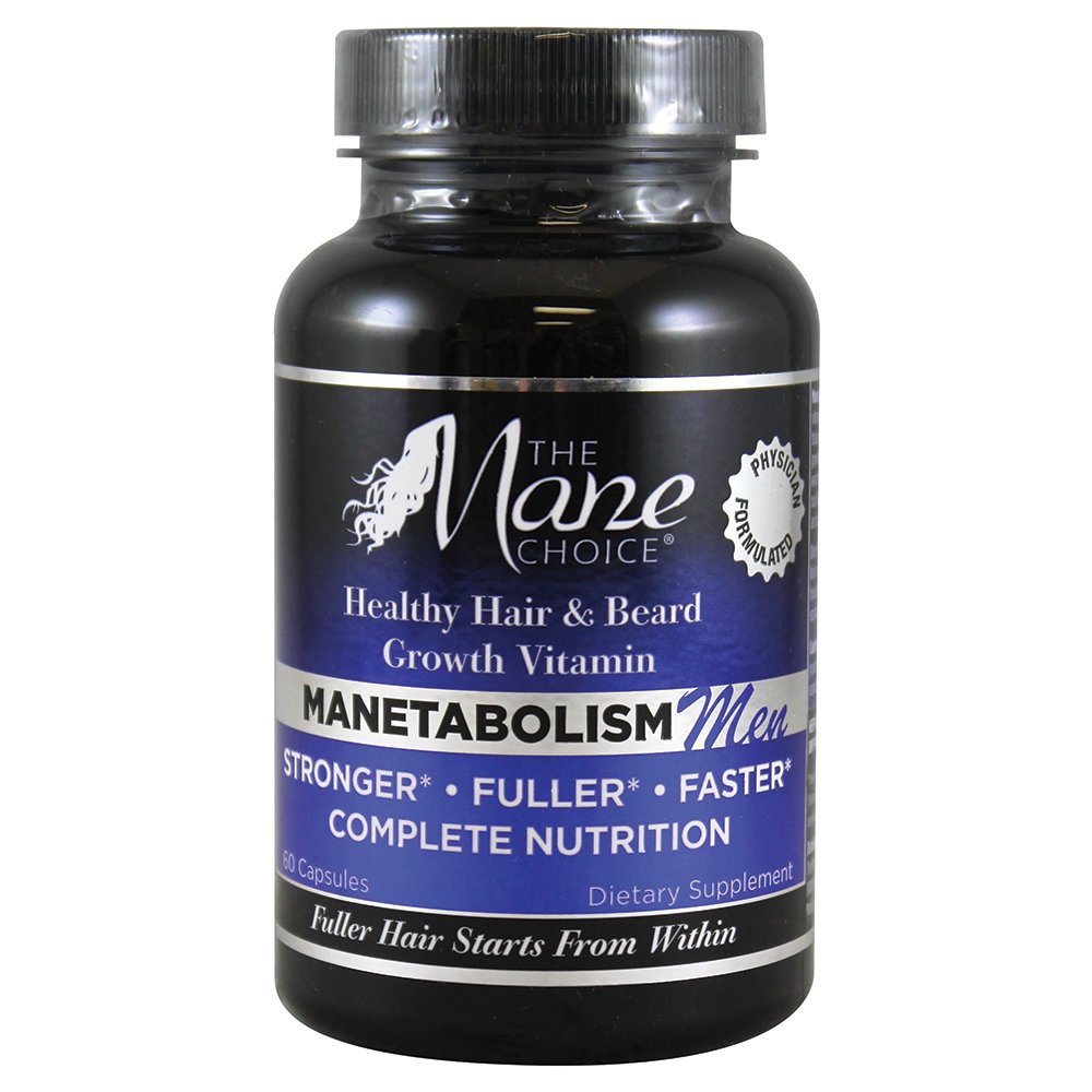 Mane Choice Hair & Beard Growth Vitamin Manetabolism - Shop ...