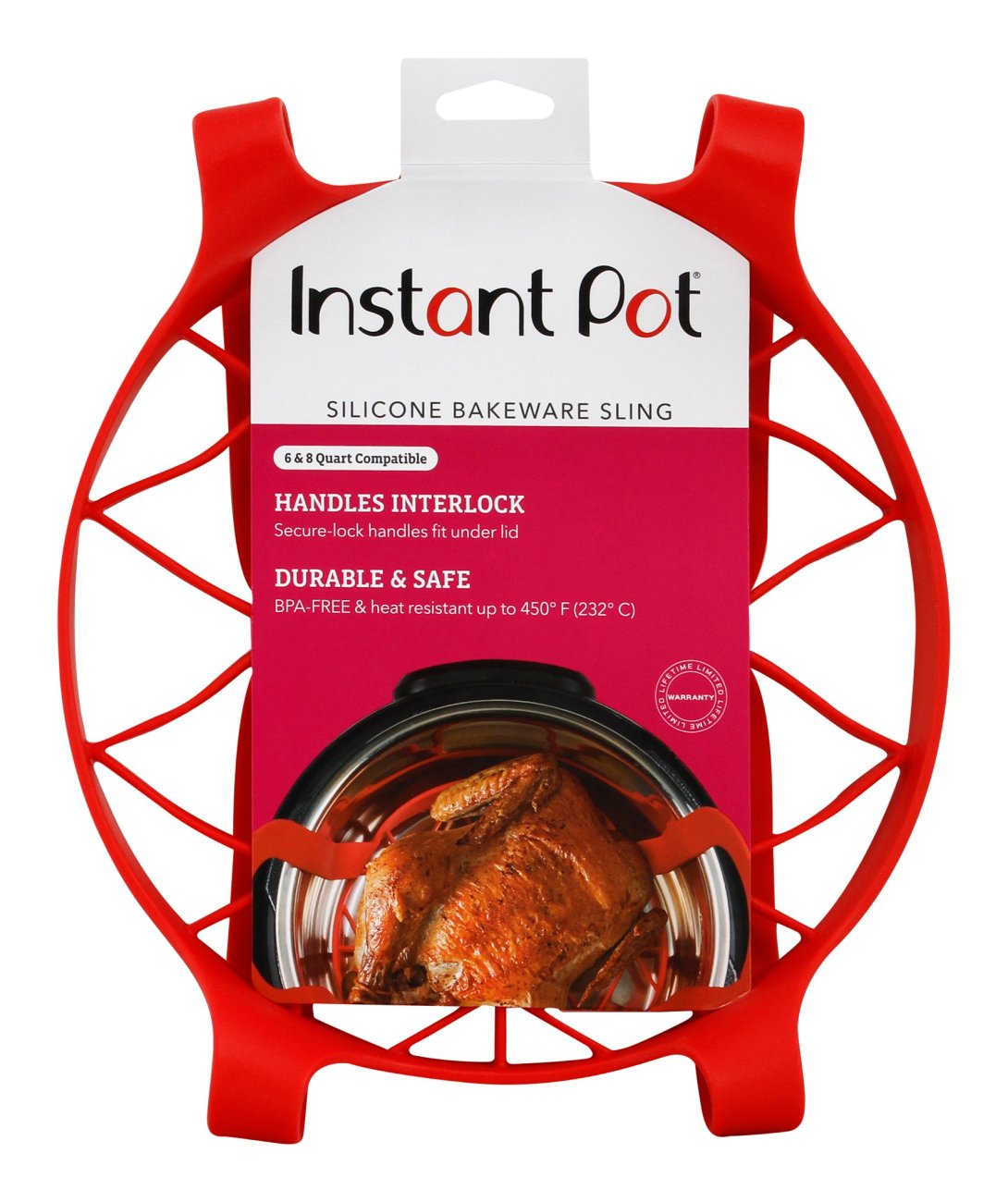 Instant Pot Red Silicone Bakeware Sling - Shop Utensils & Gadgets at H-E-B