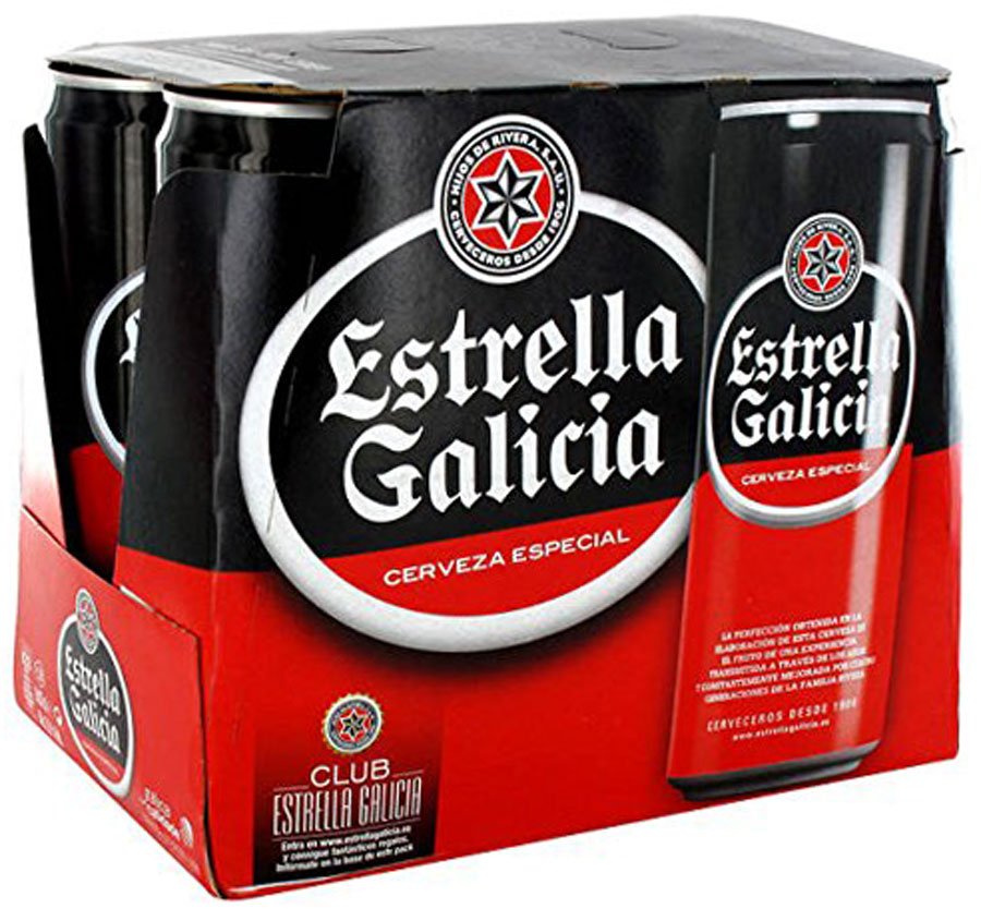 Estrella Galicia, 6 pk - Shop Beer at H-E-B