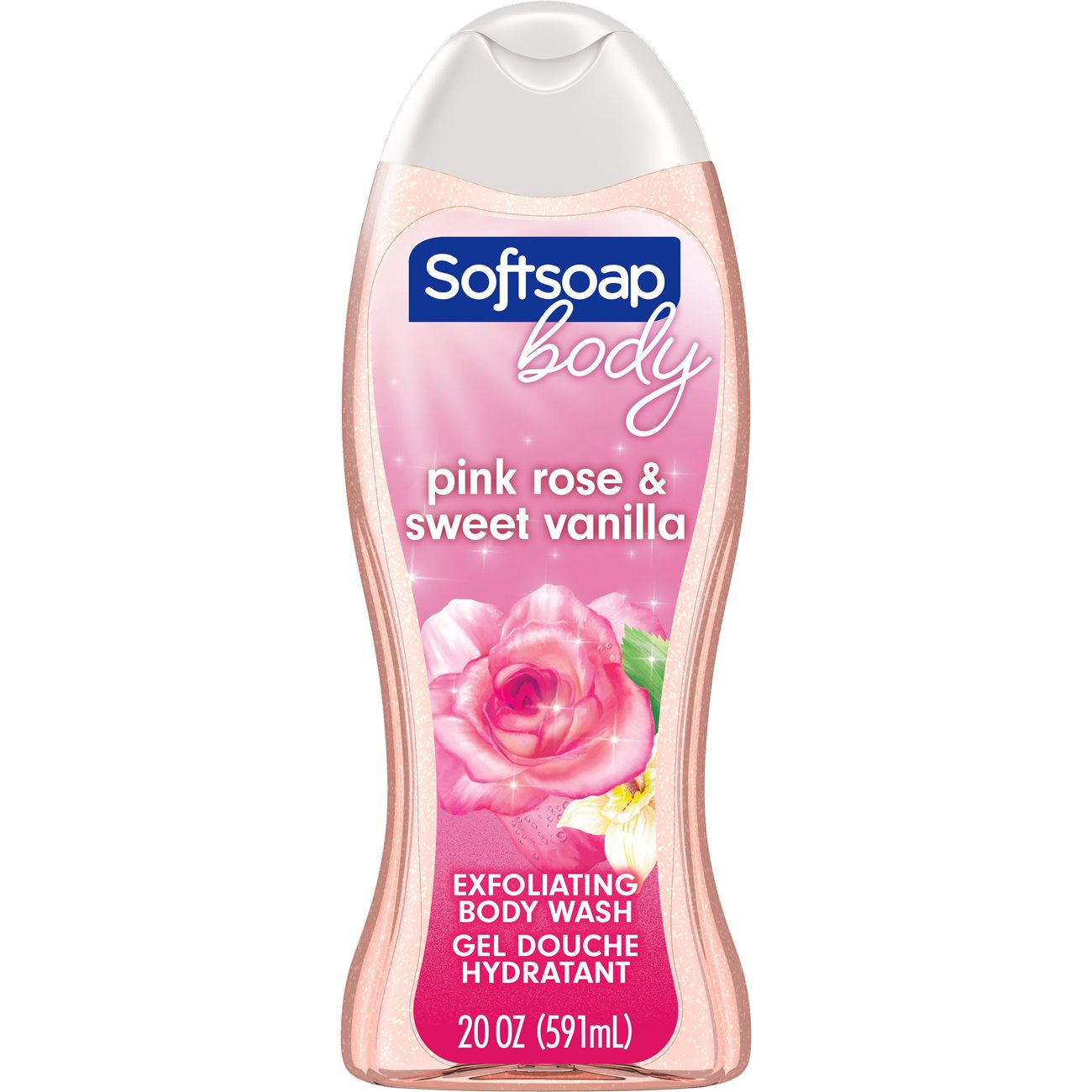 Softsoap Exfoliating Body Wash - Pink Rose & Sweet Vanilla - Shop Body ...