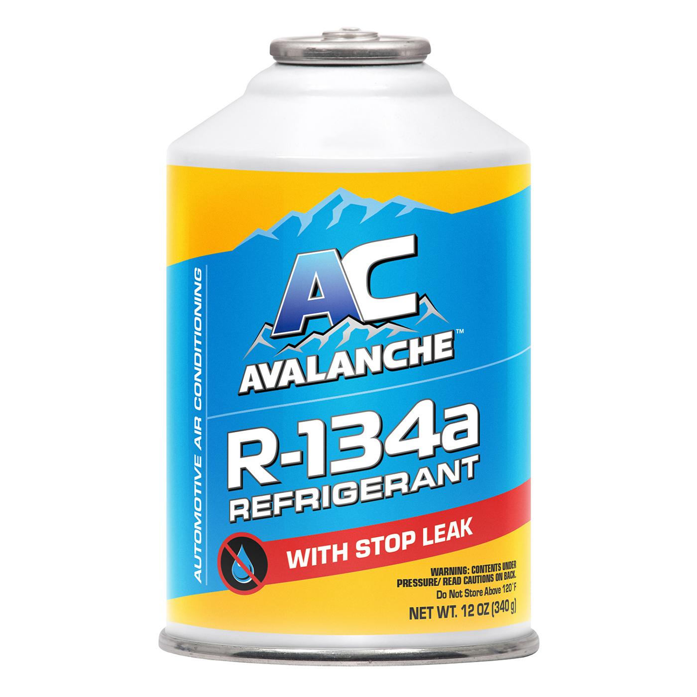 AC Avalanche R-134a Refrigerant Refill with Stop Leak - Shop Motor oil ...