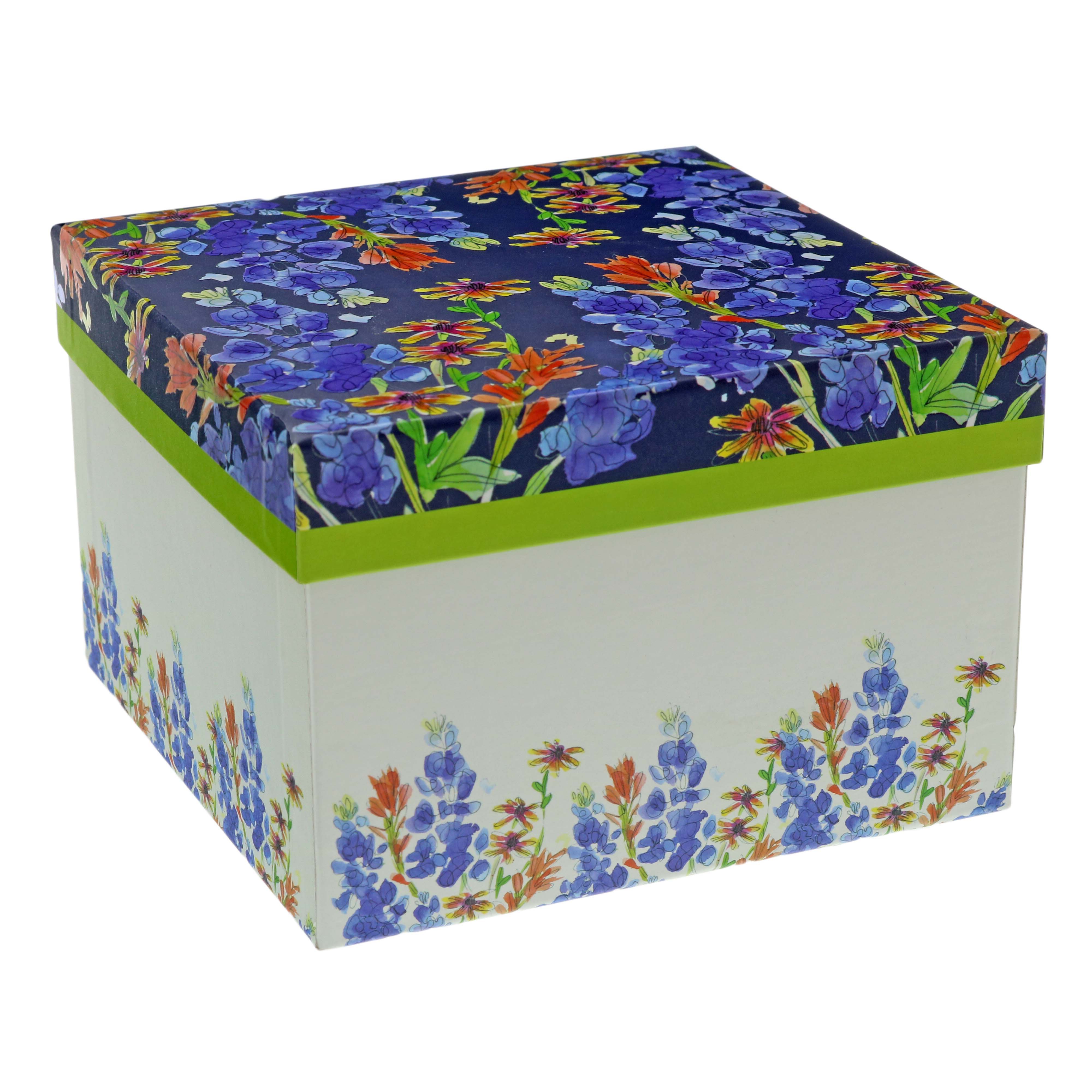 Haven & Key Bluebonnet Ink Gift Box, Medium - Shop Gift wrap at H-E-B