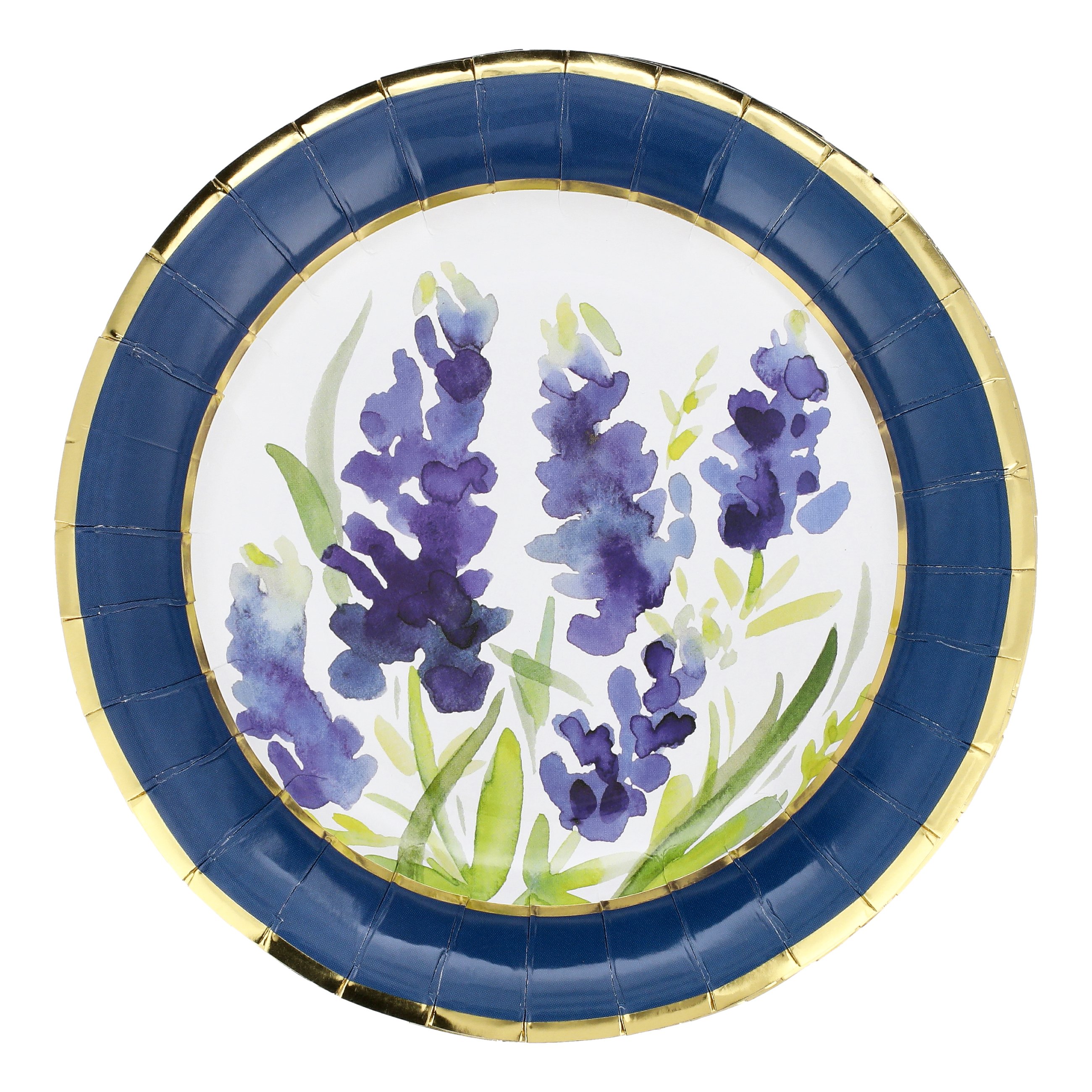 Haven & Key Bluebonnet Round Paper Plates - Shop Plates & Bowls at H-E-B