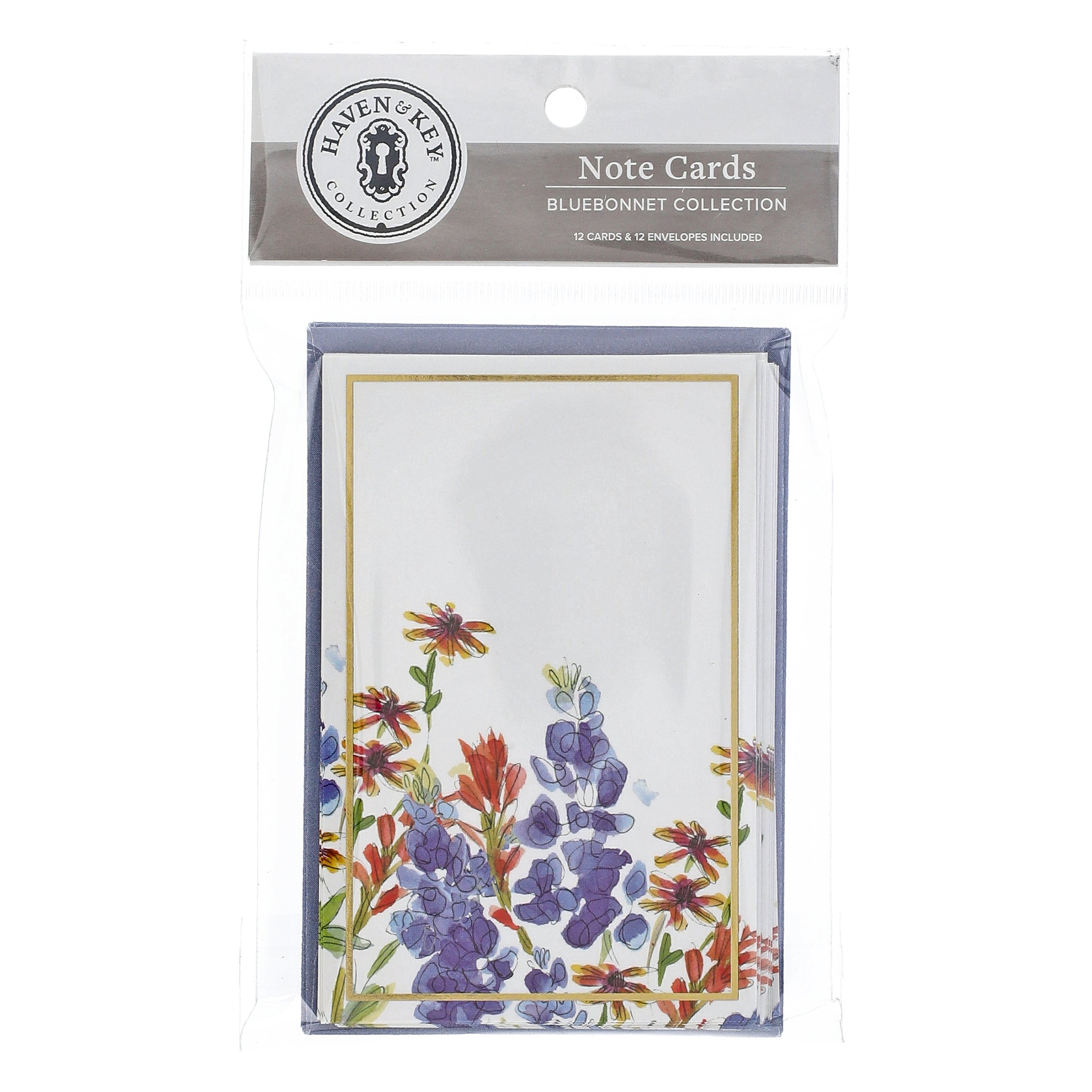 Haven & Key Bluebonnet Note Cards Set - Shop Invites & thank you cards ...