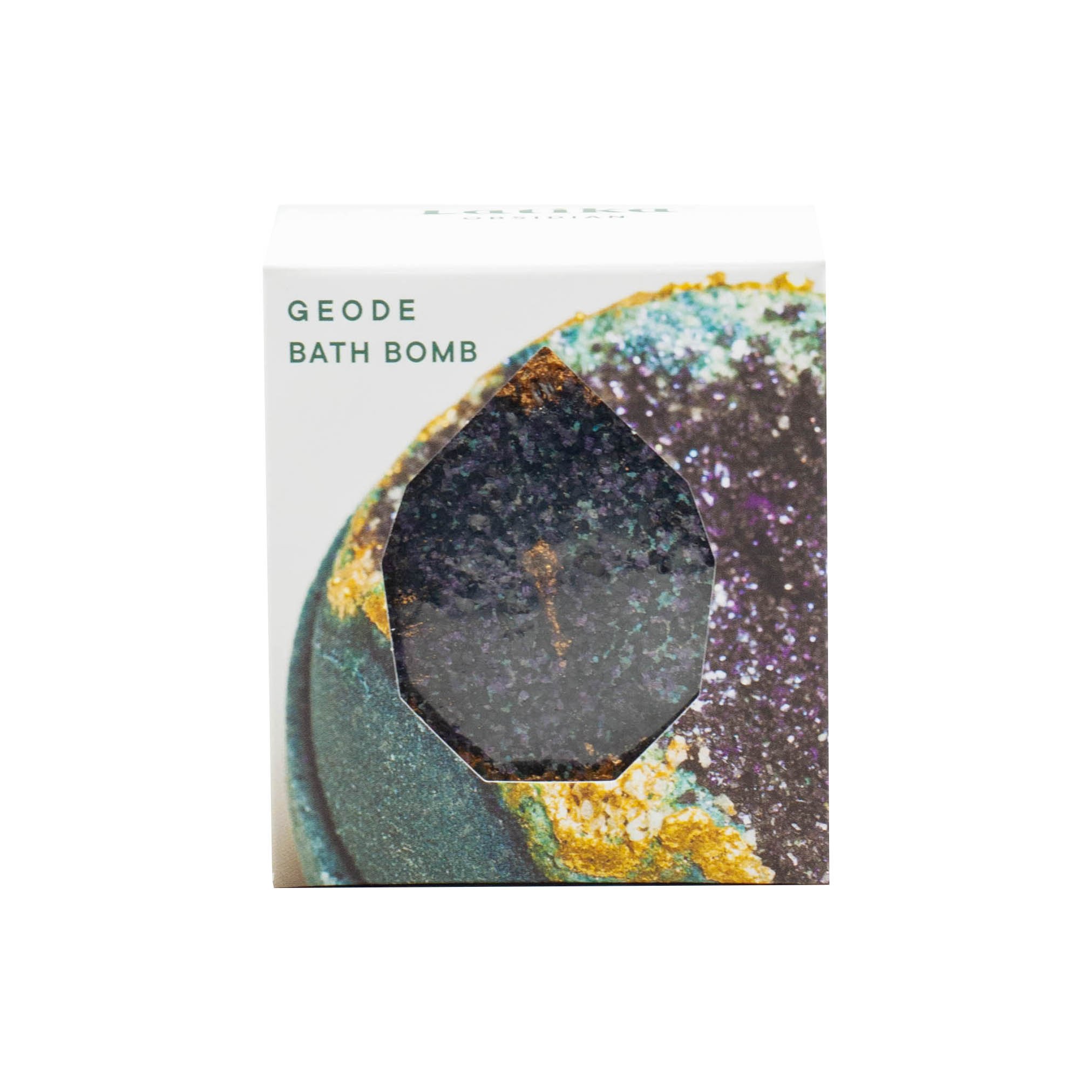 Latika Body Essentials Obsidian Geode Bath Bomb - Shop Bubble bath ...