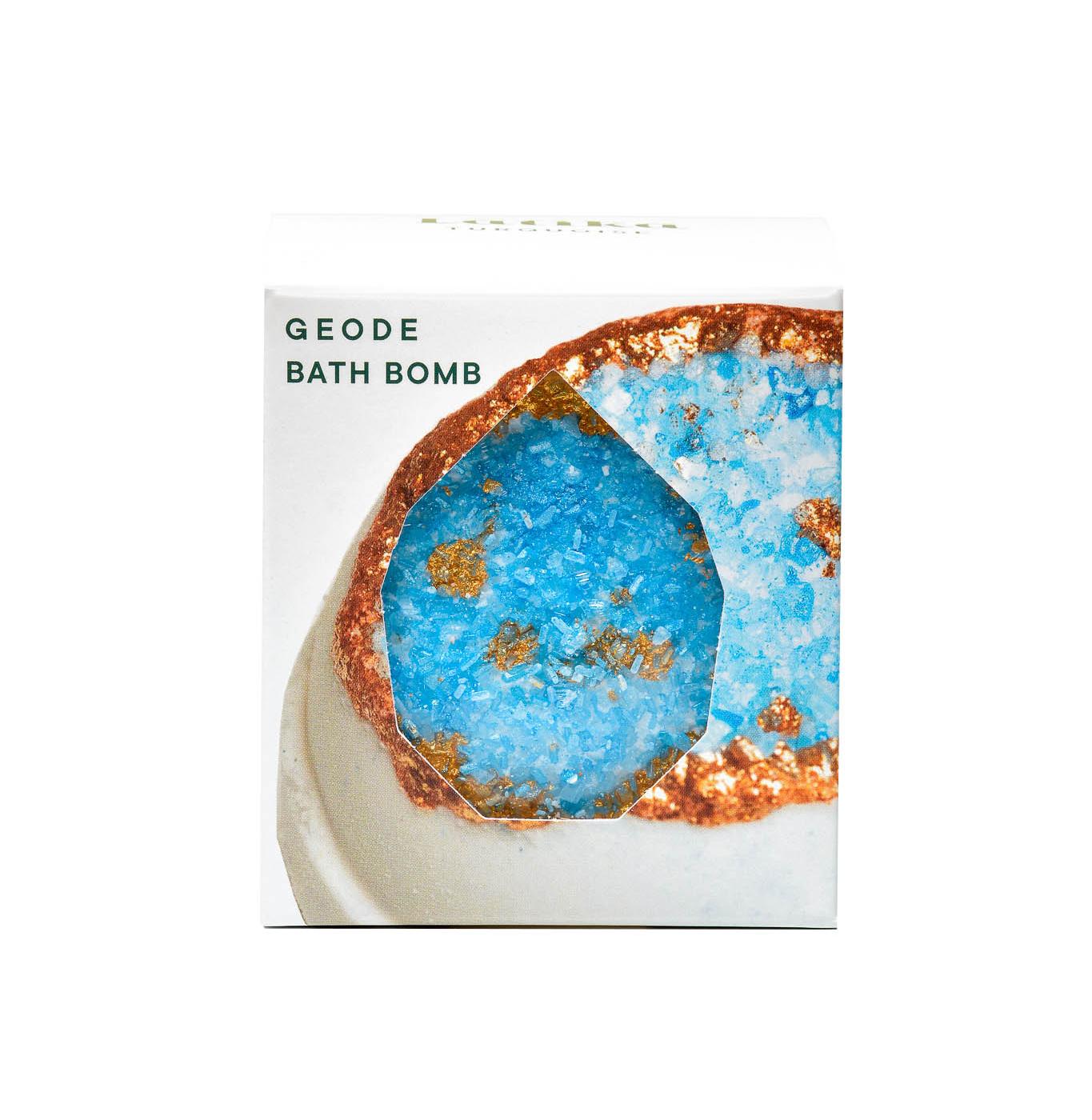Latika Body Essentials Turquoise Geode Bath Bomb - Shop Bubble bath ...