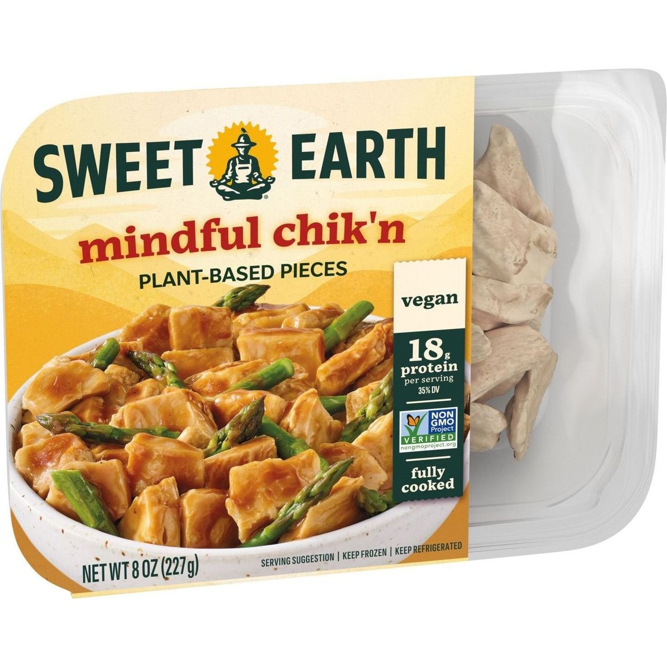 Sweet Earth Mindful Plant Based Chik'n Strips - Shop Meat alternatives ...