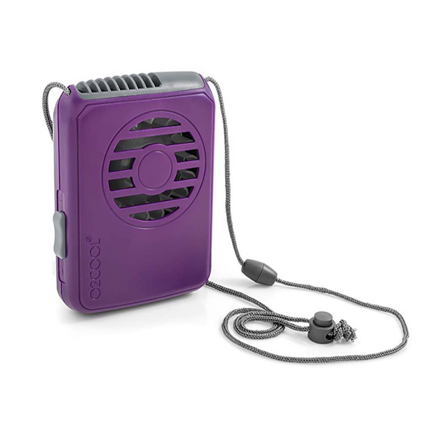 O2cool Purple Deluxe Necklace Fan - Shop Fans & air purifiers at H-E-B