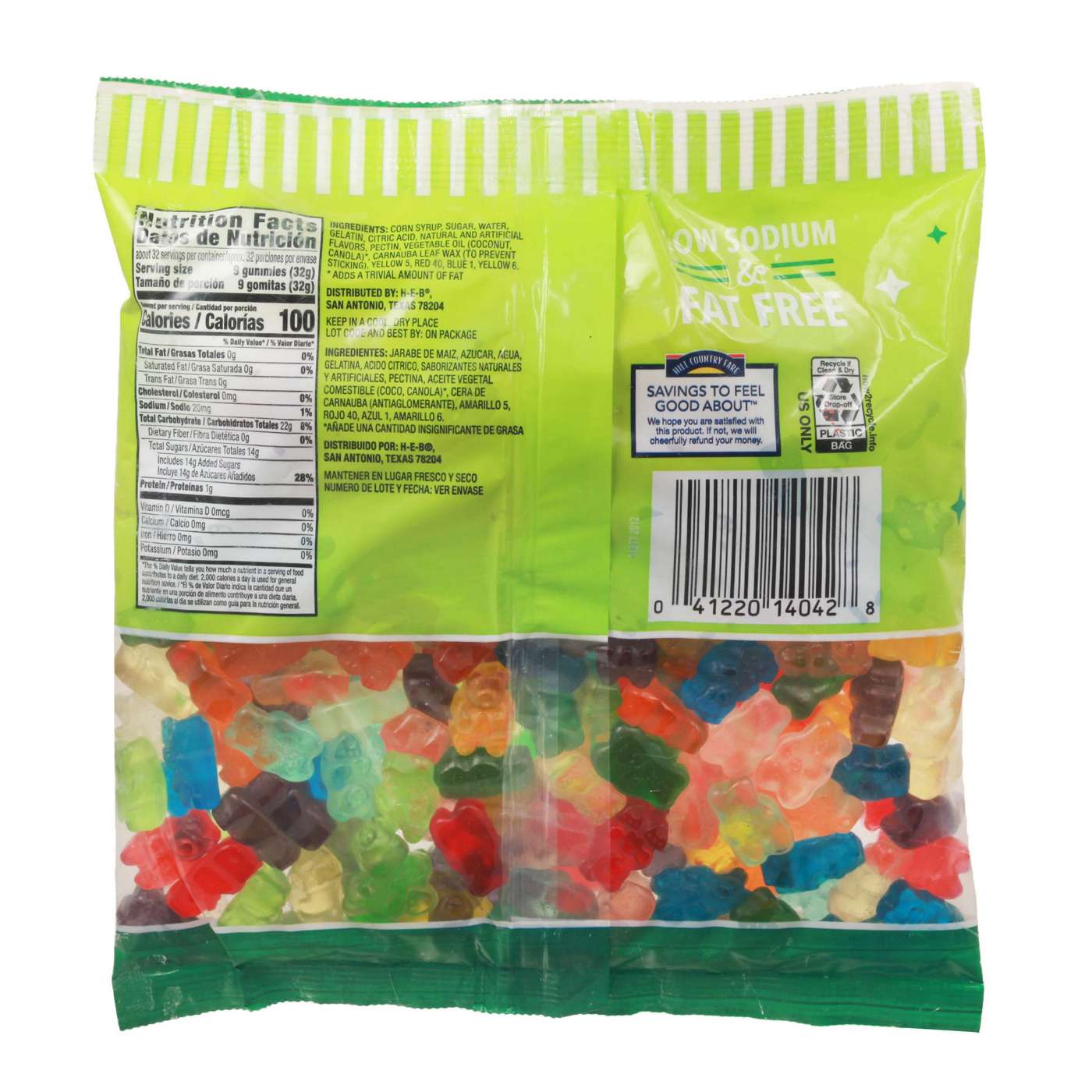 Hill Country Fare Gummi Bears - Shop Candy at H-E-B