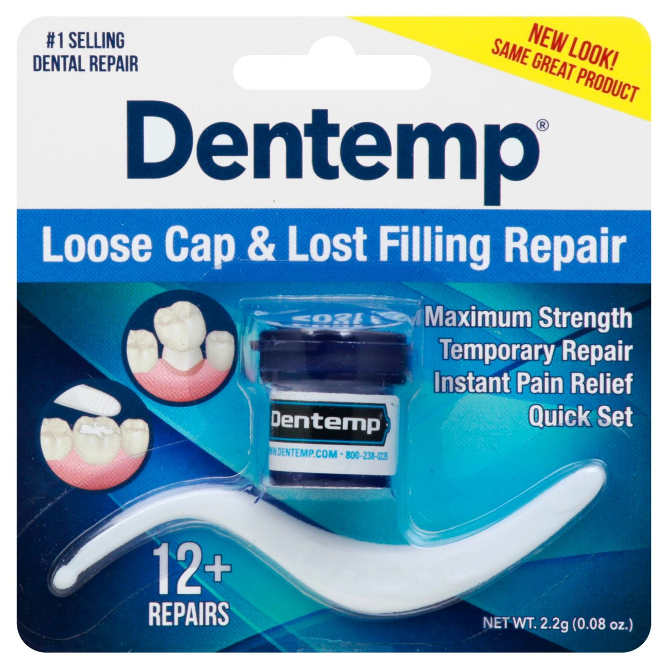 Dentemp Loose Cap & Lost Filling Repair - Shop Oral Pain Relief at H-E-B