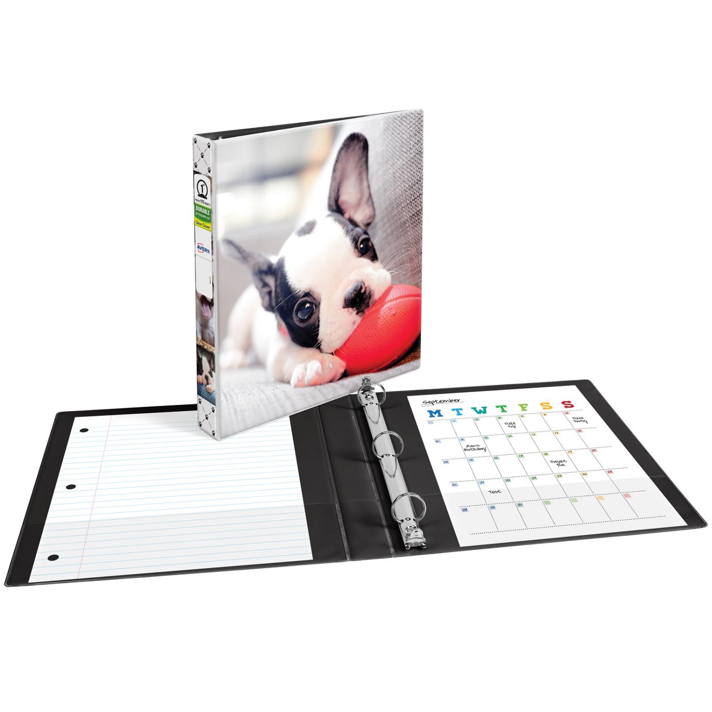 Avery Party Ball Puppy Binder - Shop Binders at H-E-B