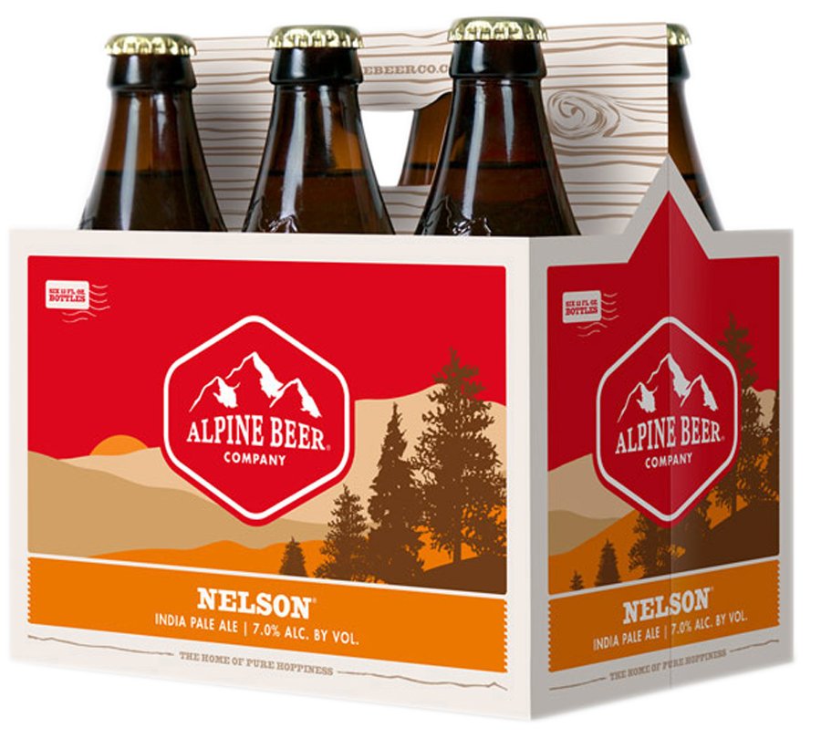 Alpine Beer Nelson IPA Beer 12 oz Bottles - Shop Beer at H-E-B