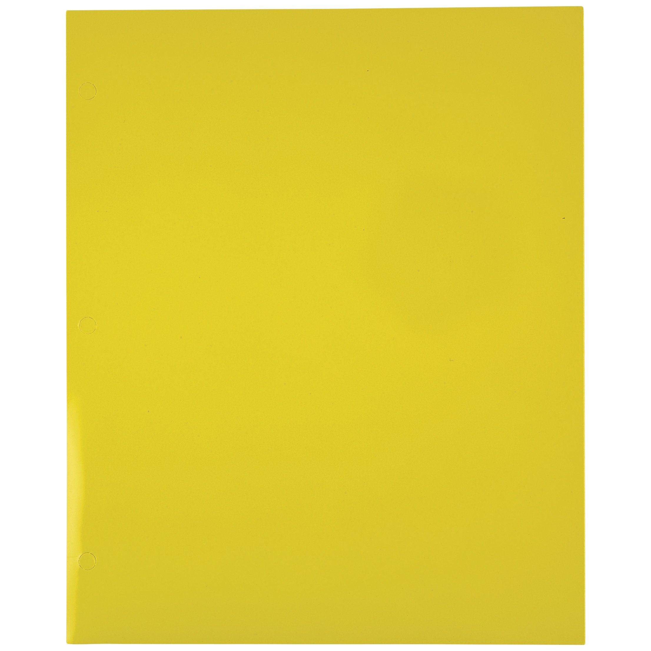 H-E-B Laminated Pocket Folder - Yellow - Shop Folders at H-E-B