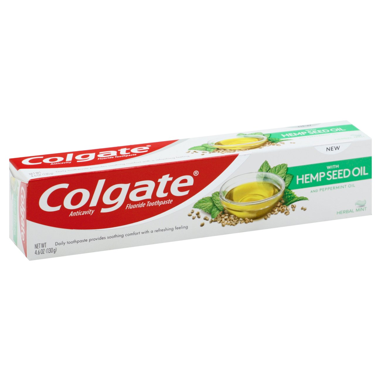 Colgate with Hemp Seed Oil Toothpaste - Shop Oral Hygiene at H-E-B