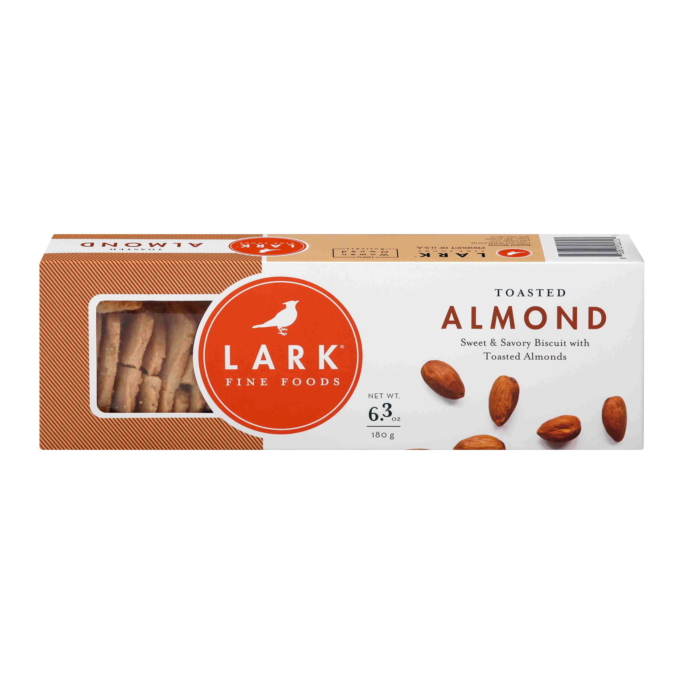 Lark Fine Foods Toasted Almond Savory Biscuits - Shop Crackers ...