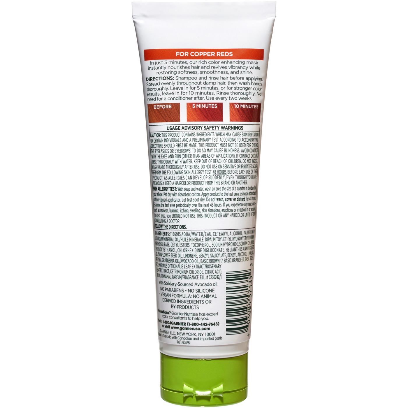 Garnier Nutrisse Color Reviver 5 Minute Nourishing Color Hair Mask ...