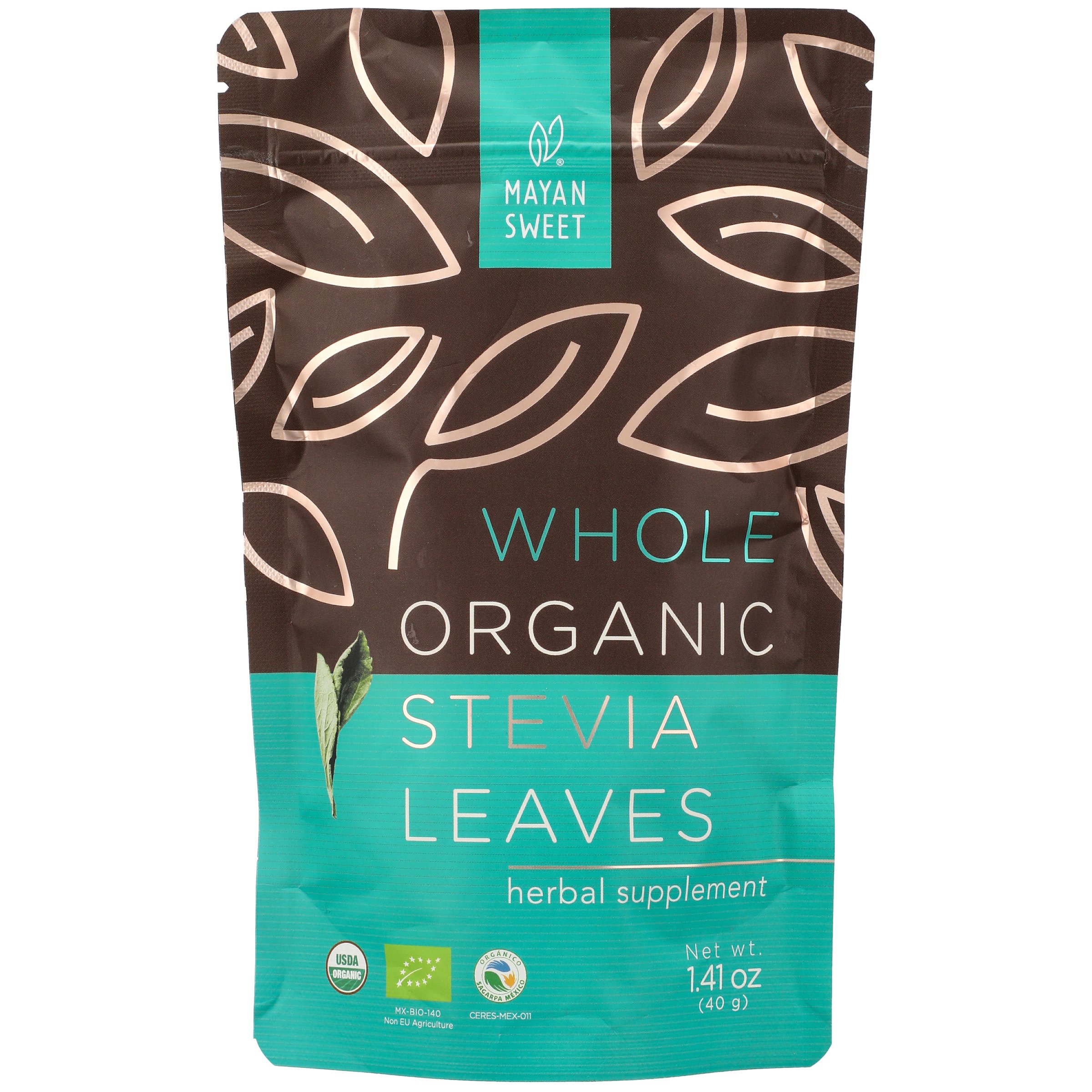 Mayan Sweet Whole Organic Stevia Leaves - Shop Sugar Substitutes at H-E-B