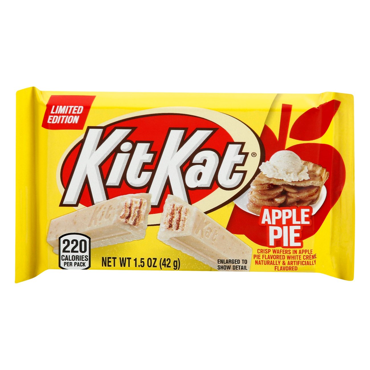 Kit Kat Limited Edition Apple Pie Wafer Bar Candy - Shop Candy at H-E-B