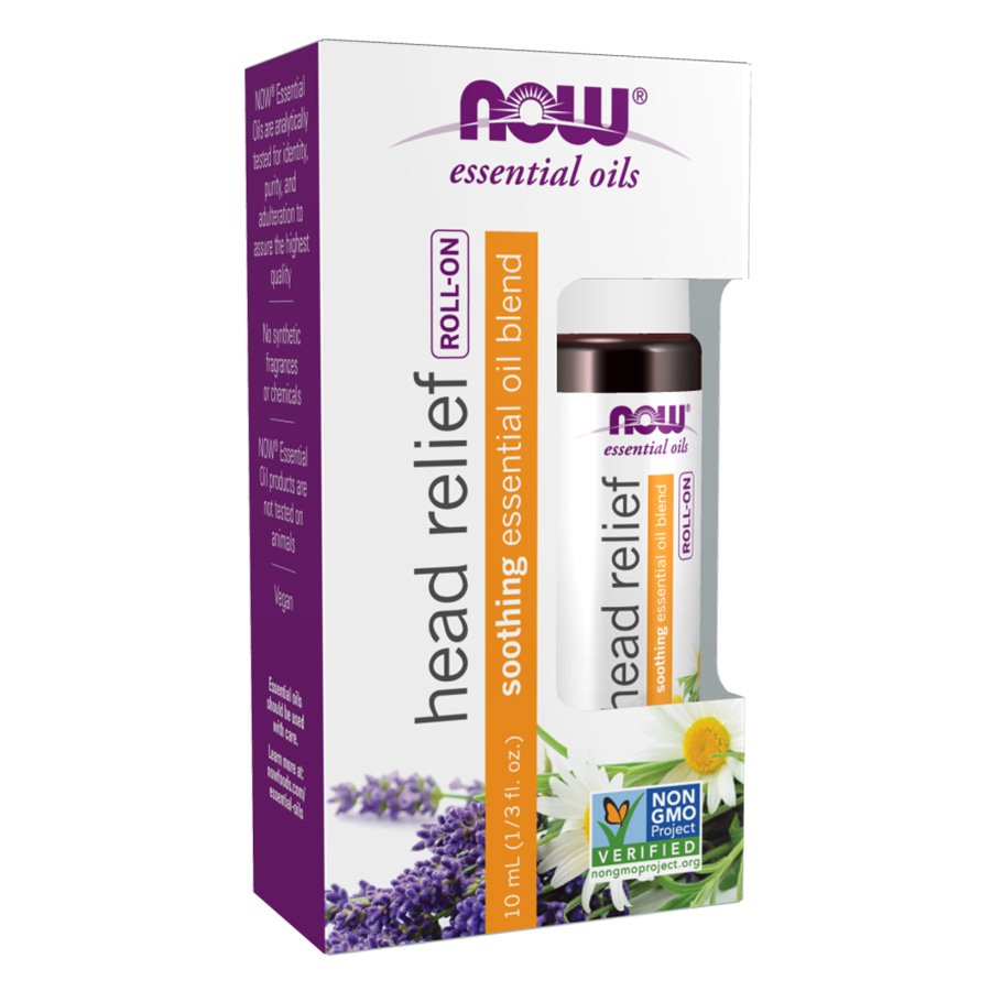 Now Roll On Purifying Essential Oil Blend Head Relief - Shop Essential ...
