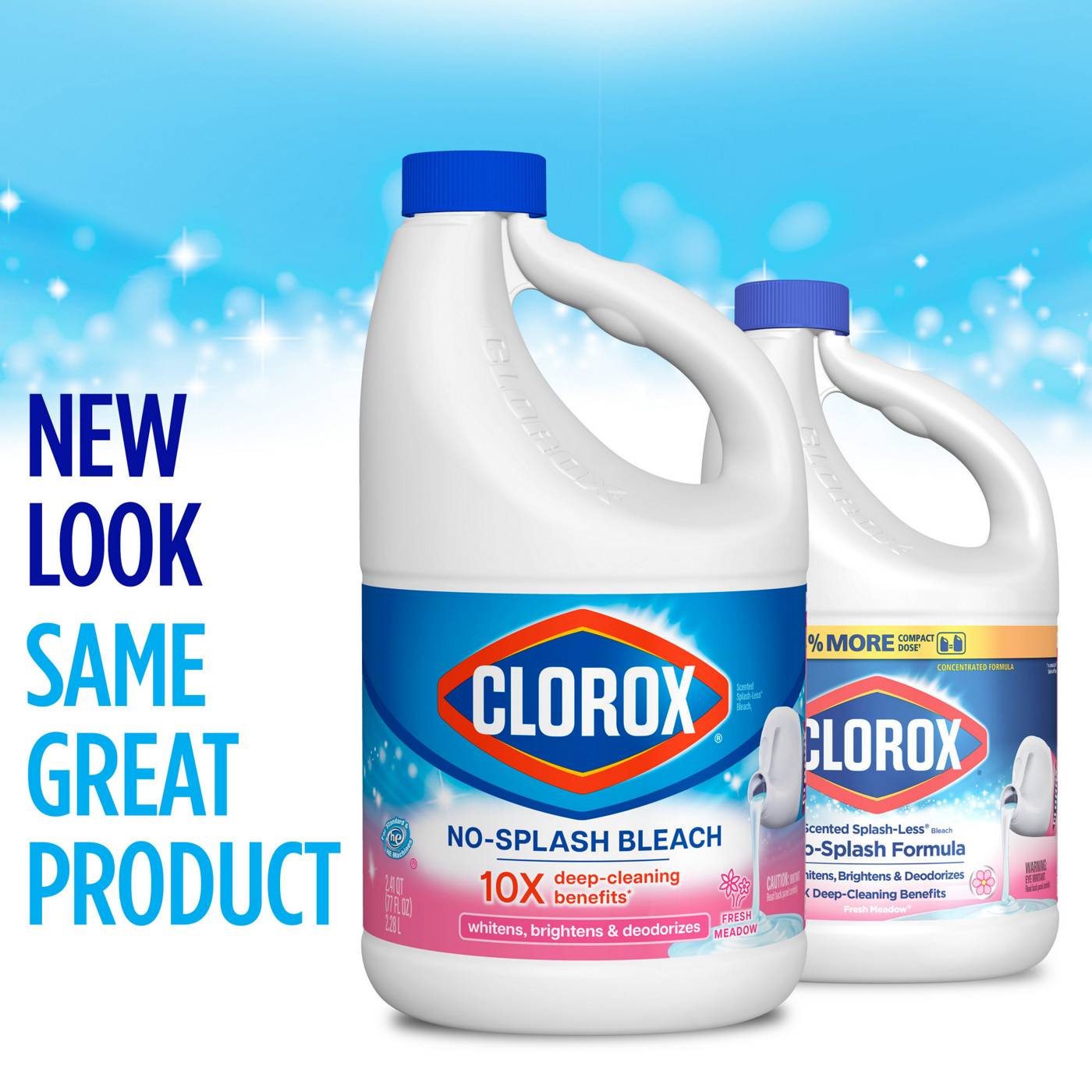 Clorox No-Splash Bleach - Fresh Meadow - Shop Bleach at H-E-B