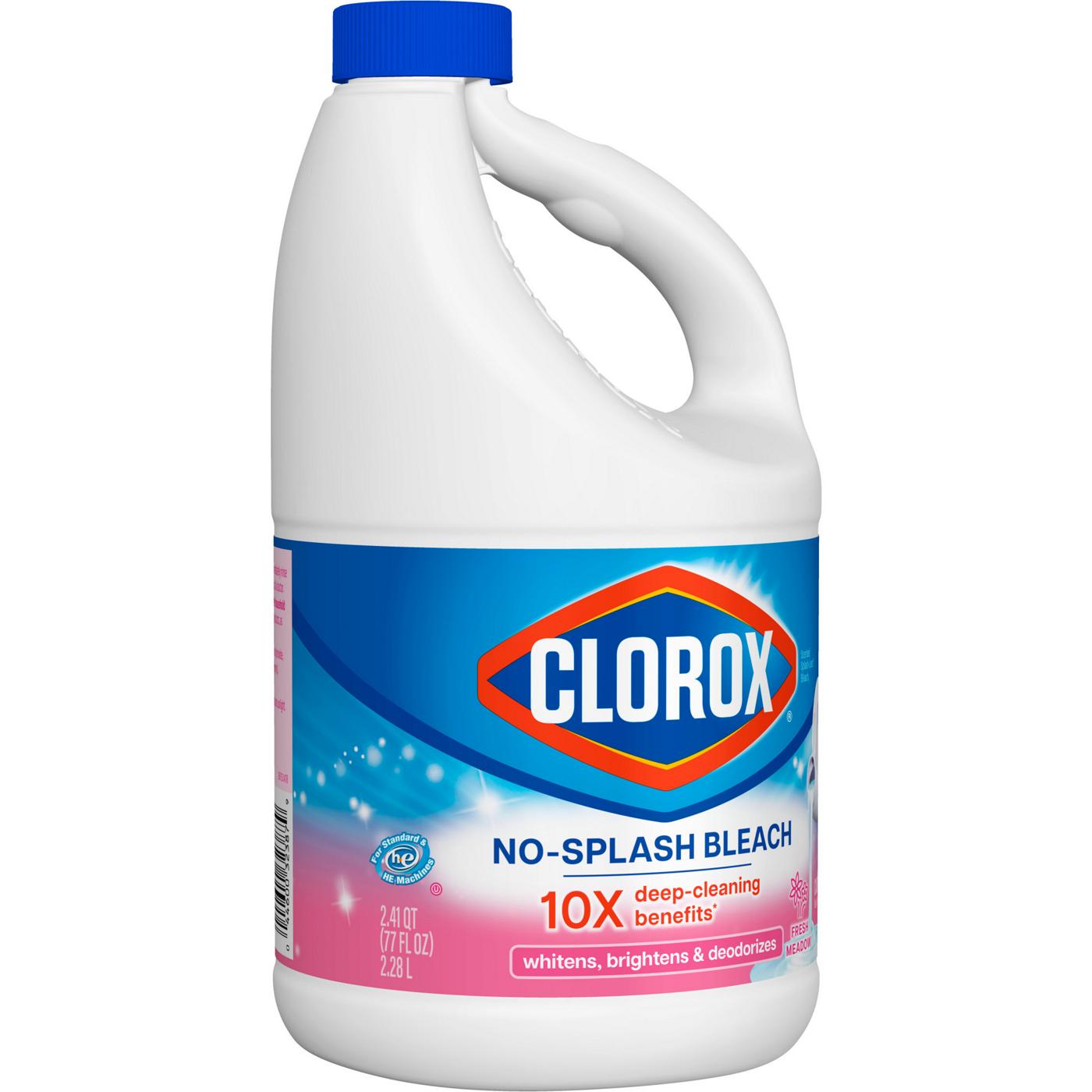 Clorox No-Splash Bleach - Fresh Meadow - Shop Bleach at H-E-B