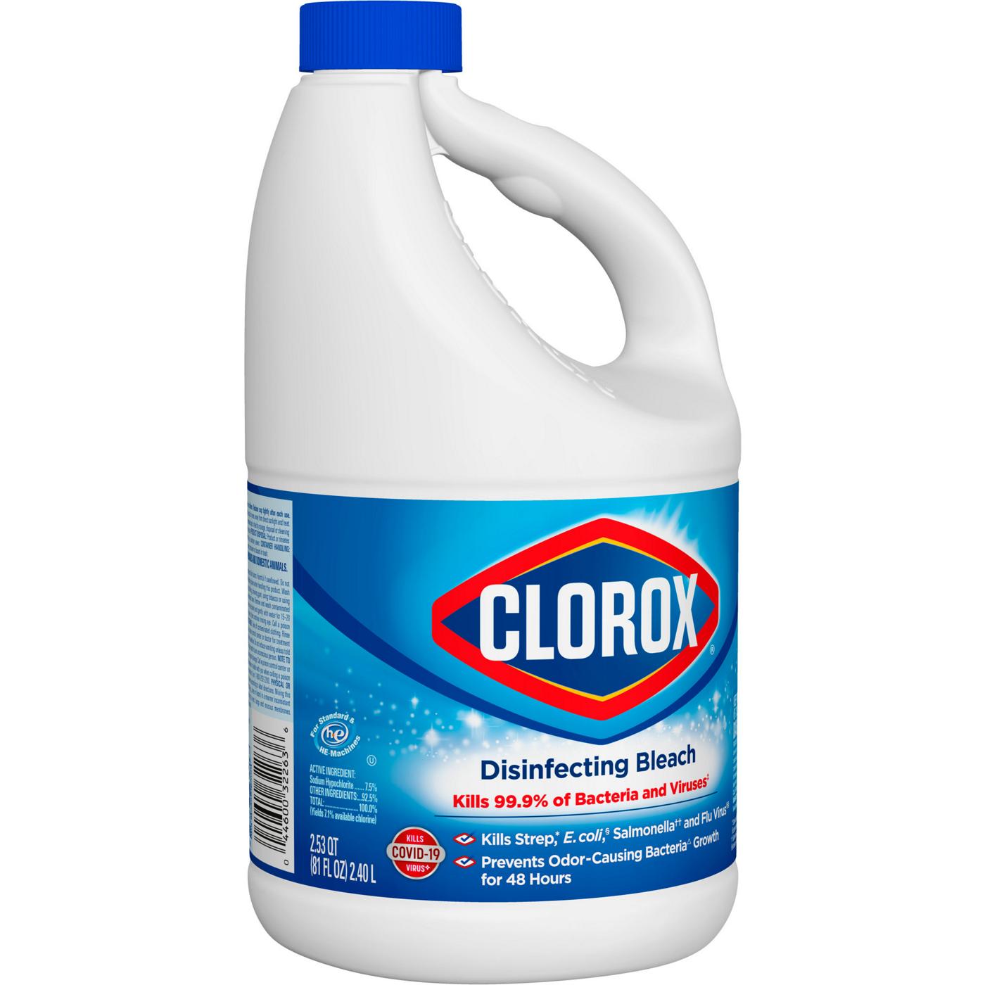 Clorox Disinfecting Bleach - Concentrated Formula - Regular - Shop ...