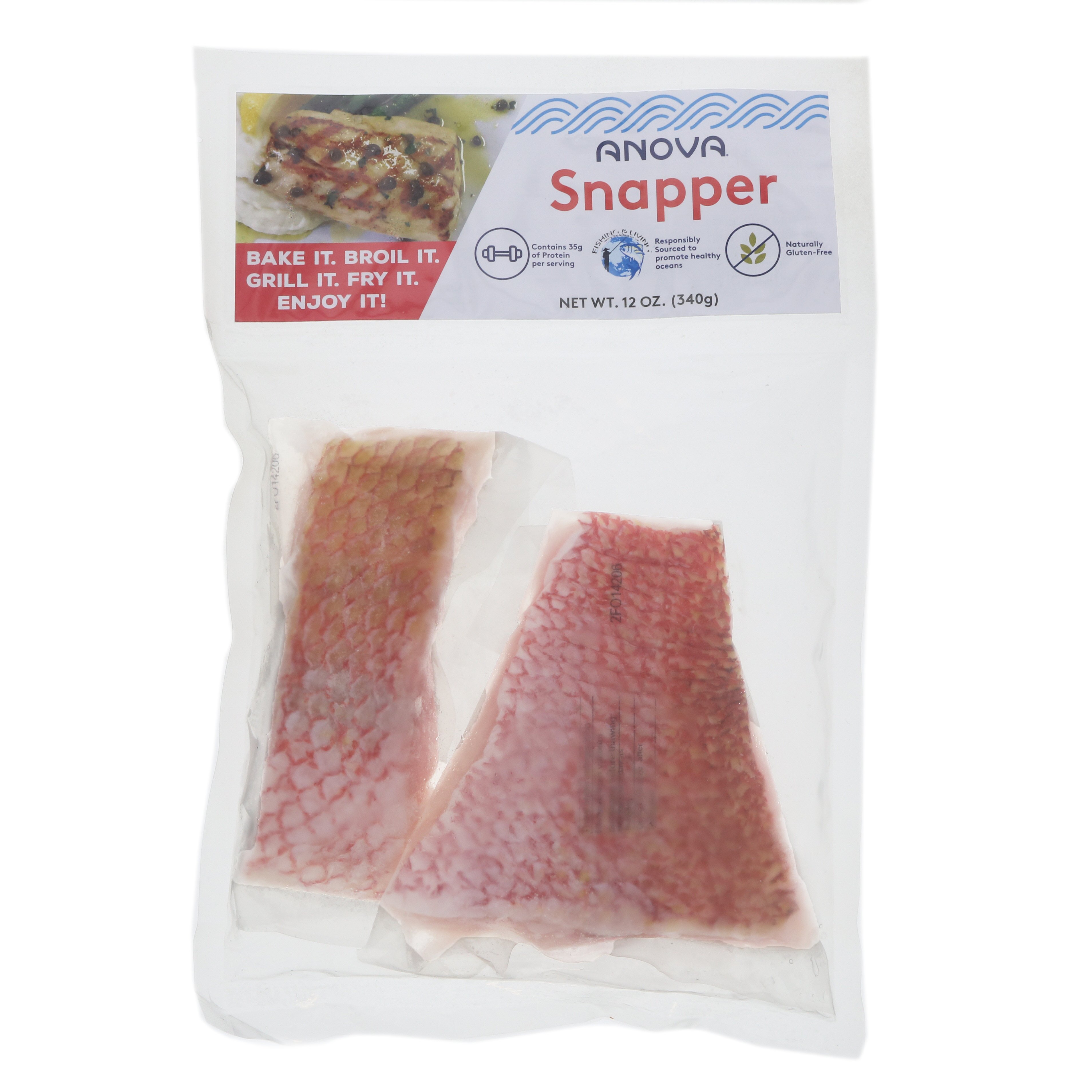 Frozen Snapper Portions, Wild Caught - Shop Fish at H-E-B