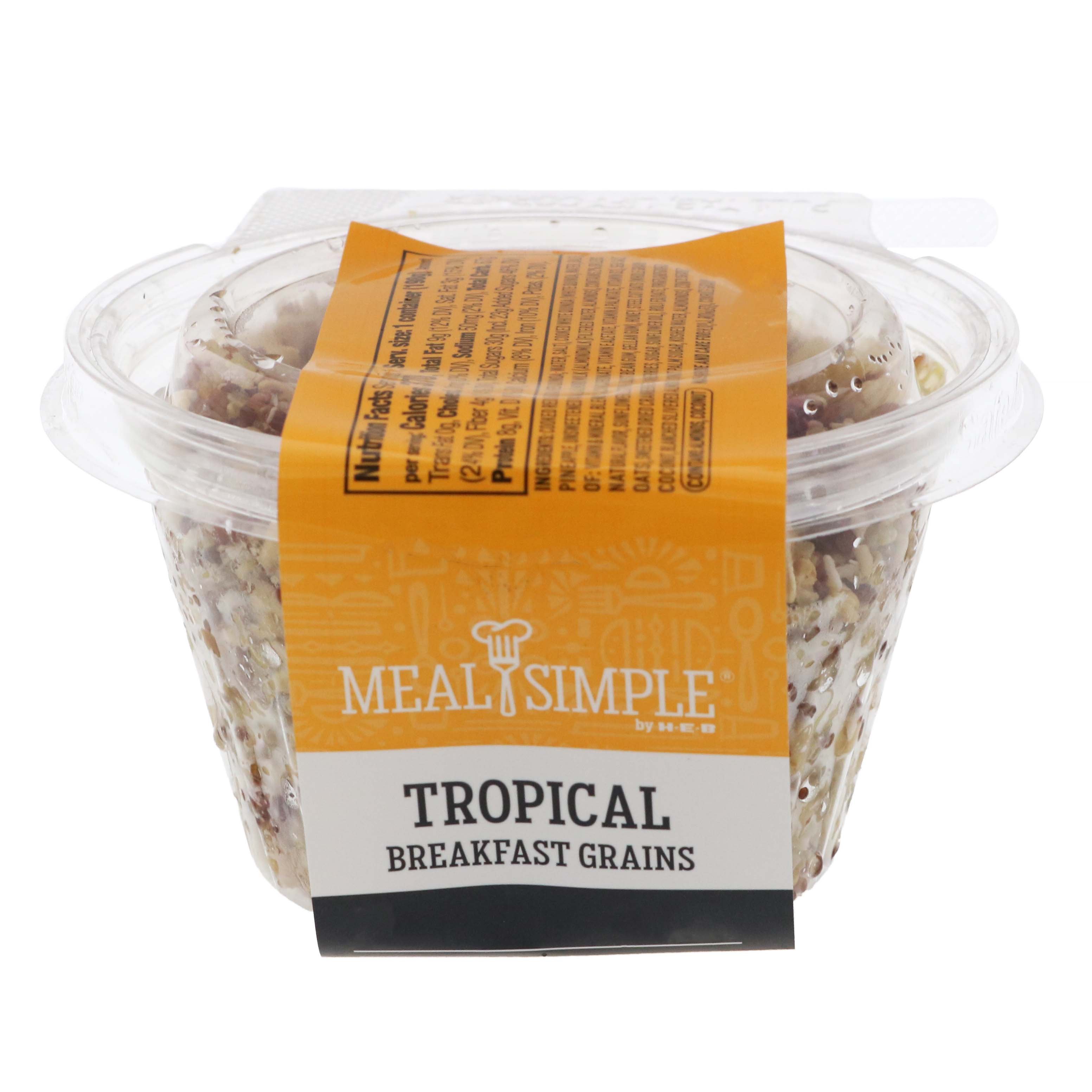 Meal Simple by H-E-B Tropical Breakfast Grains - Shop Entrees & sides ...