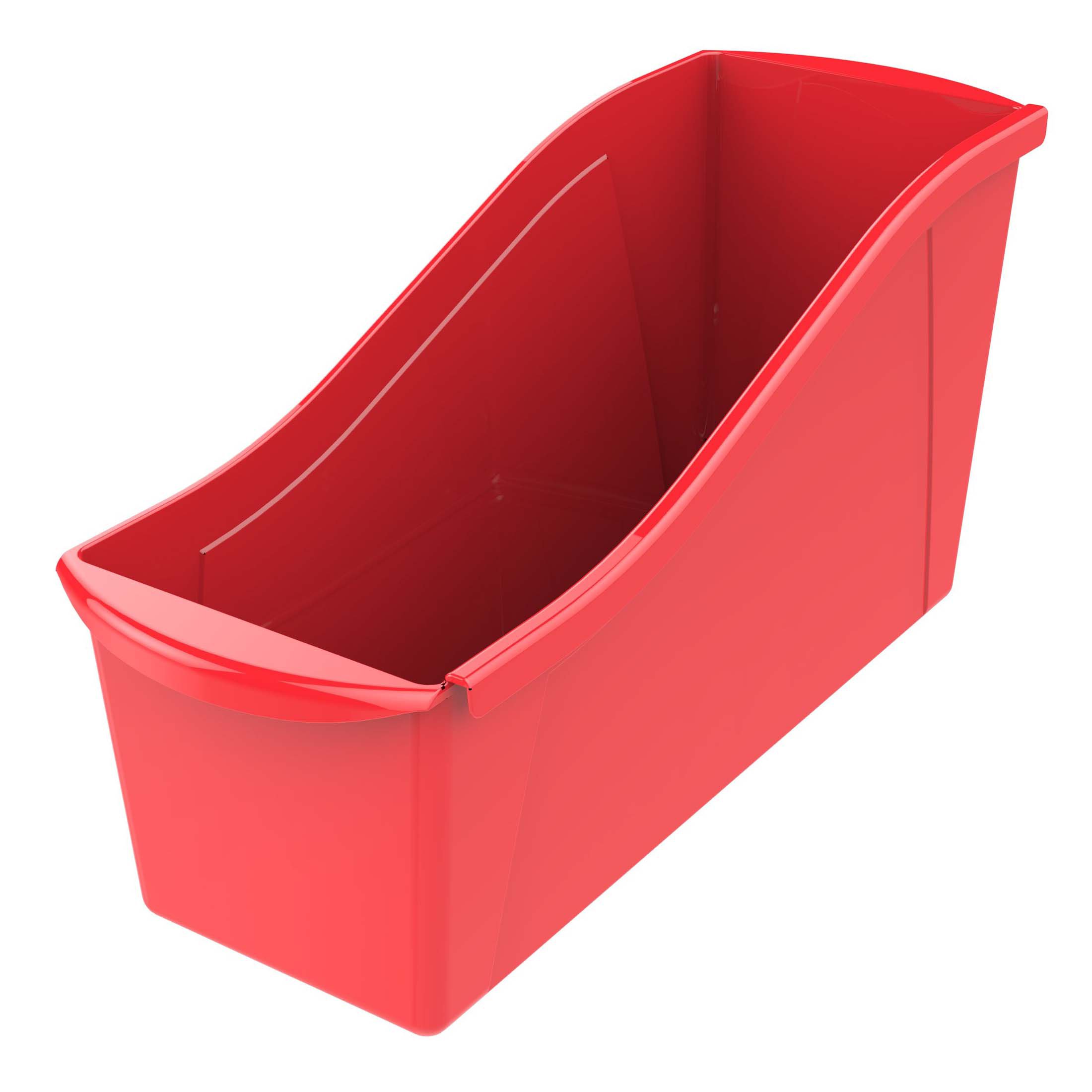 Storex Large Red Storage Bin - Shop Desktop organizers at H-E-B