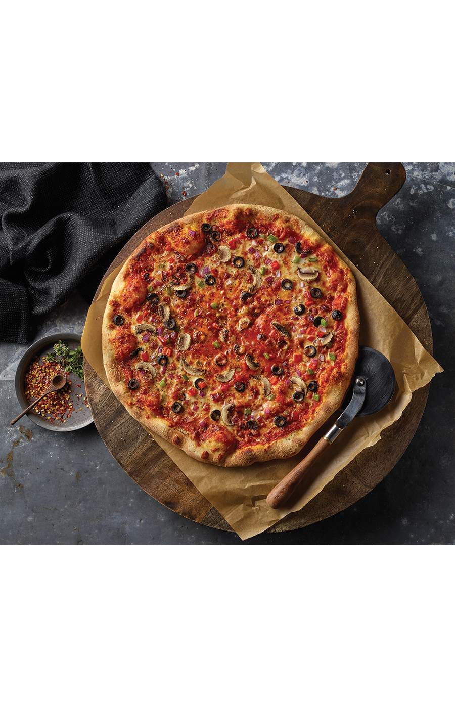 South Flo Pizza Veggie Supreme Pizza - Shop Pizza at H-E-B