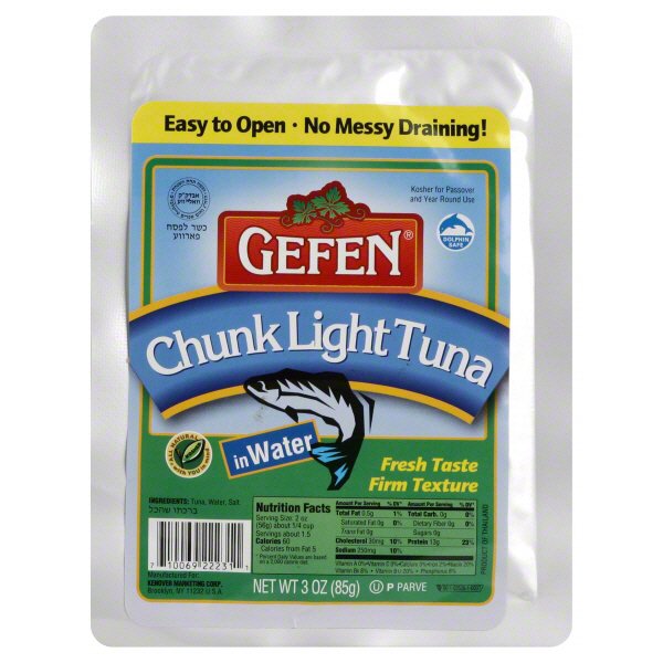 Gefen Chunk Light Tuna Packet - Shop Seafood at H-E-B