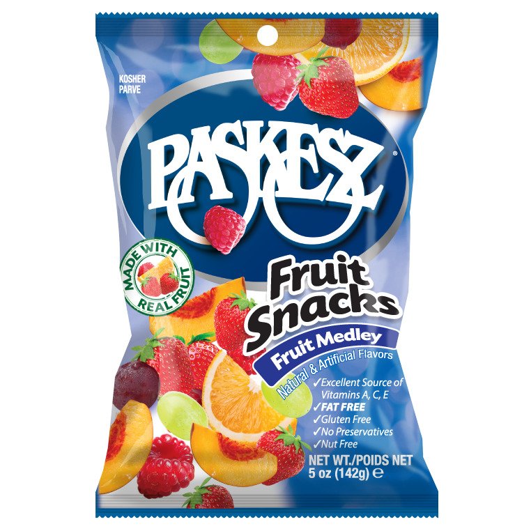 Paskesz Fruit Medley Fruit Snacks - Shop Snacks & Candy at H-E-B
