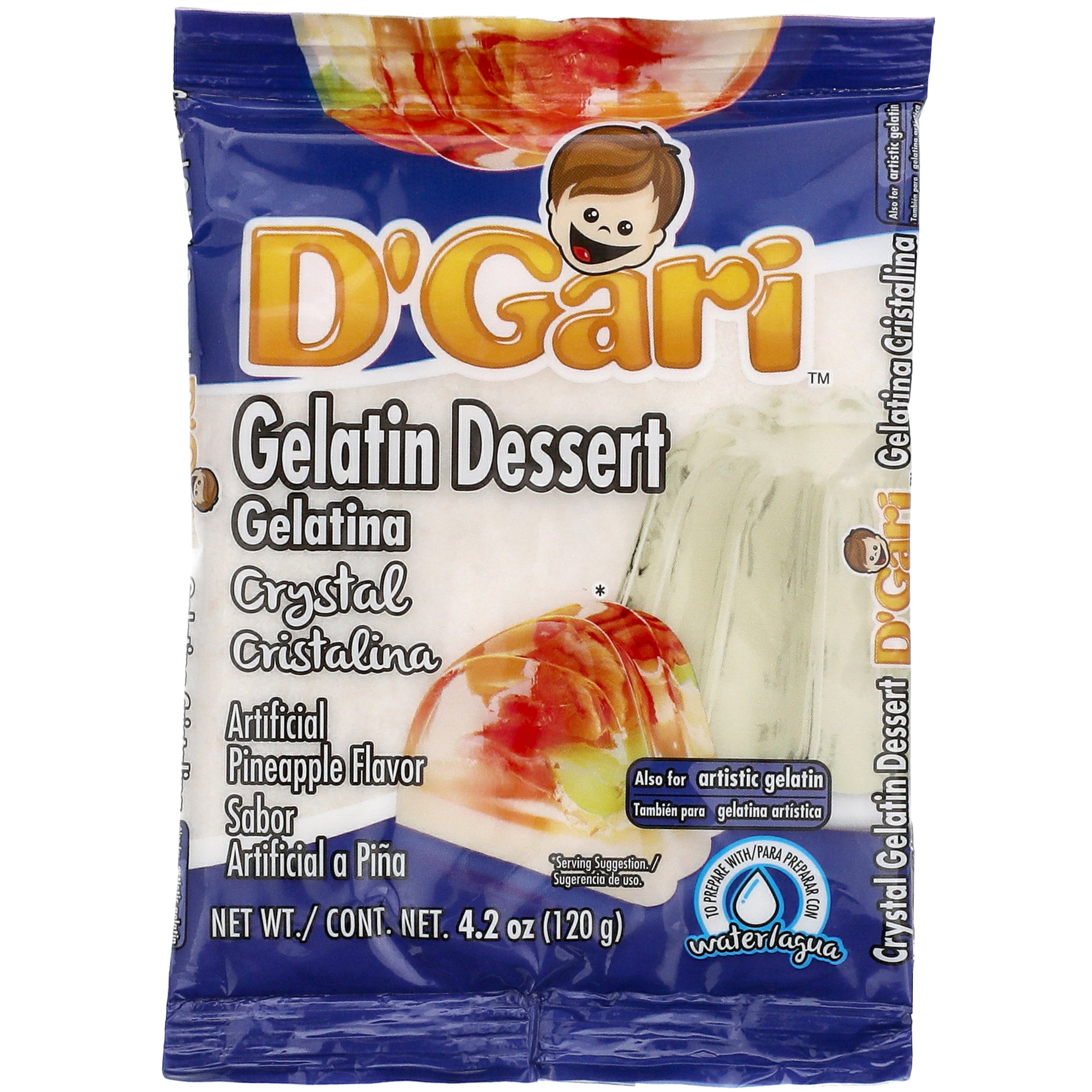 D'Gari Pineapple Gelatin Dessert - Shop Pudding & gelatin mix at H-E-B