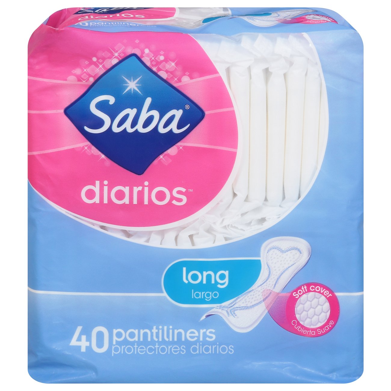 Saba Diarios Pantiliners - Long - Shop Pads & liners at H-E-B
