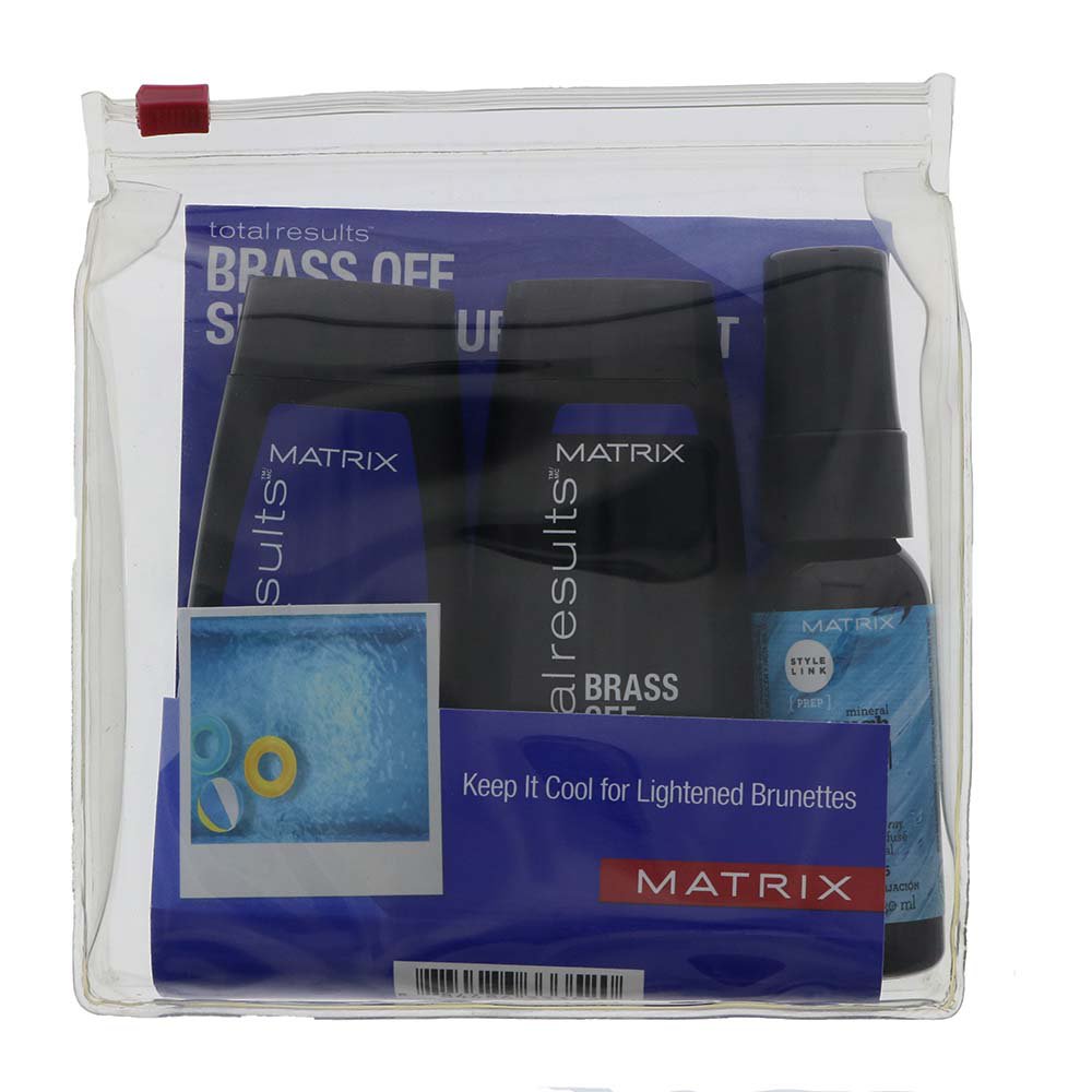 Matrix Brass Off Summer Survival Kit - Shop Shampoo & conditioner at H-E-B