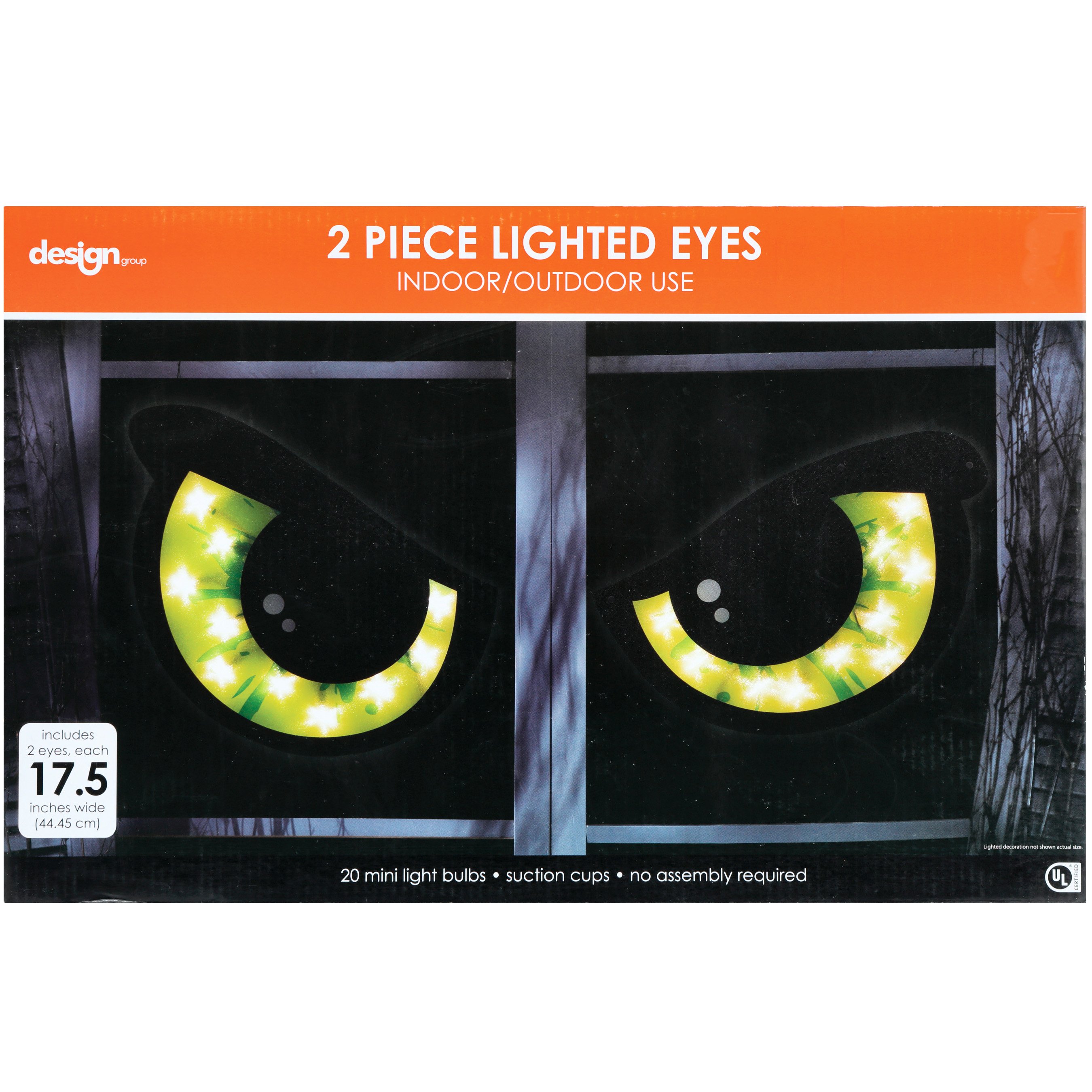 Design Group Spooky 2 Piece Lighted Eyes - Shop Seasonal decor at H-E-B