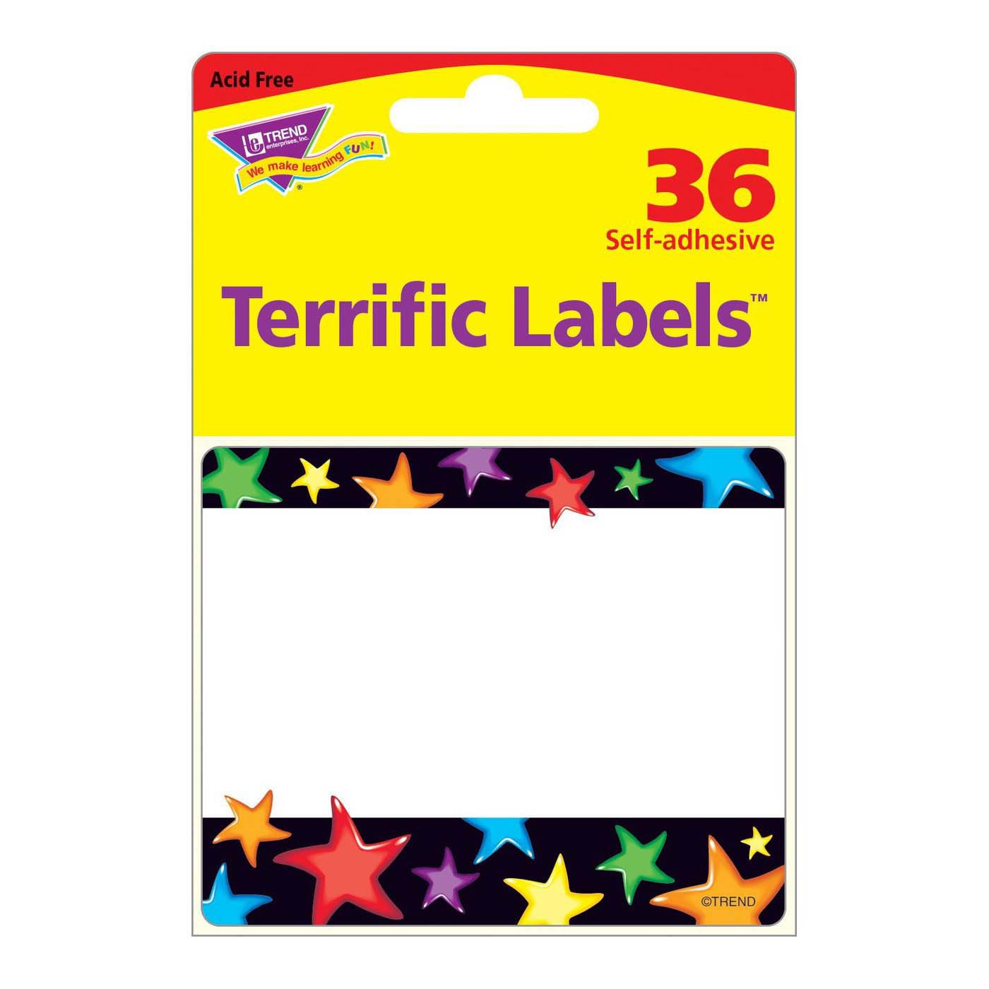 Trend Enterprises Gel Stars Terrific Labels - Shop Kits at H-E-B