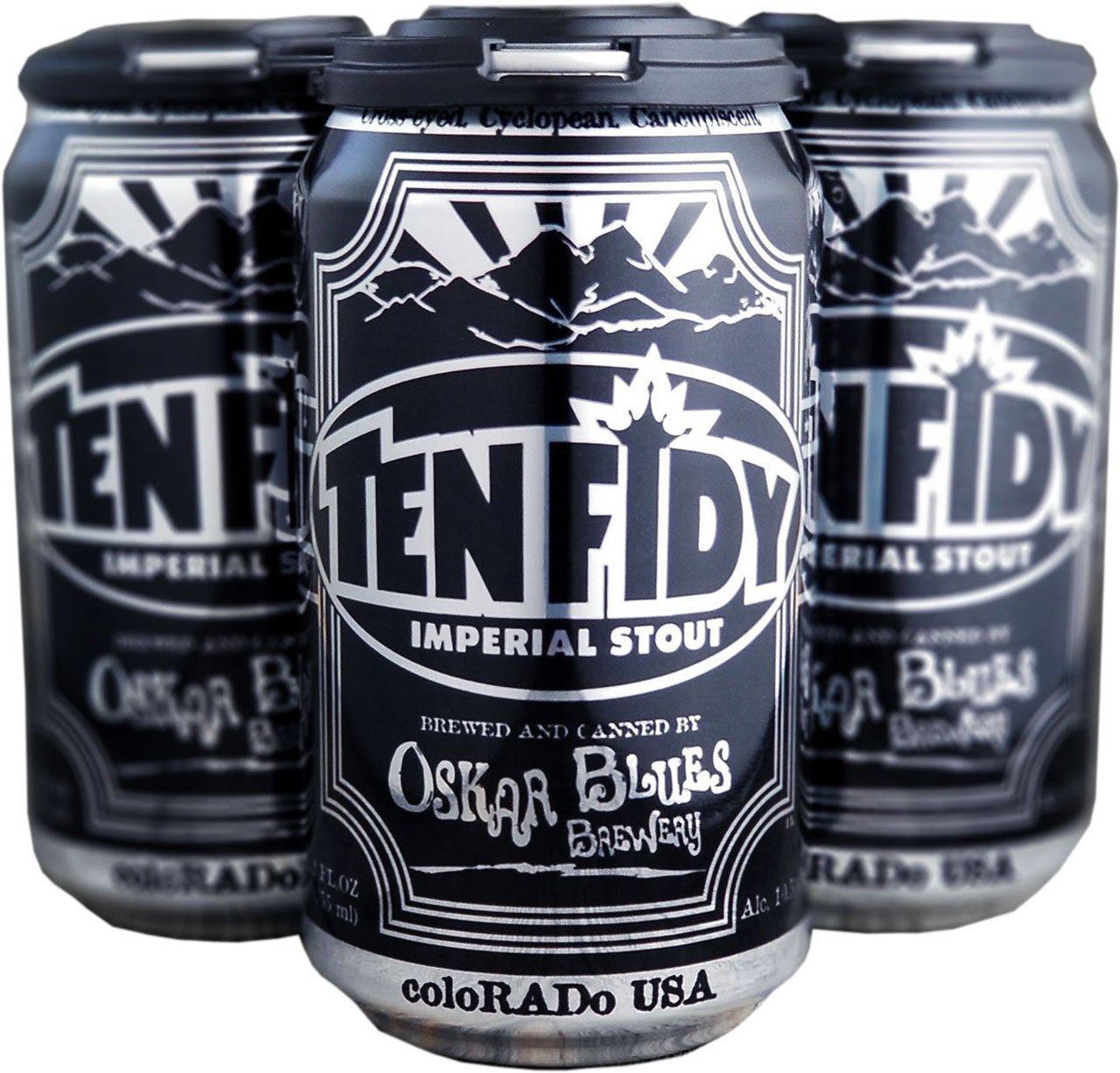 Oskar Blues Ten Fidy Imperial Stout, 4 pk Cans - Shop at H-E-B
