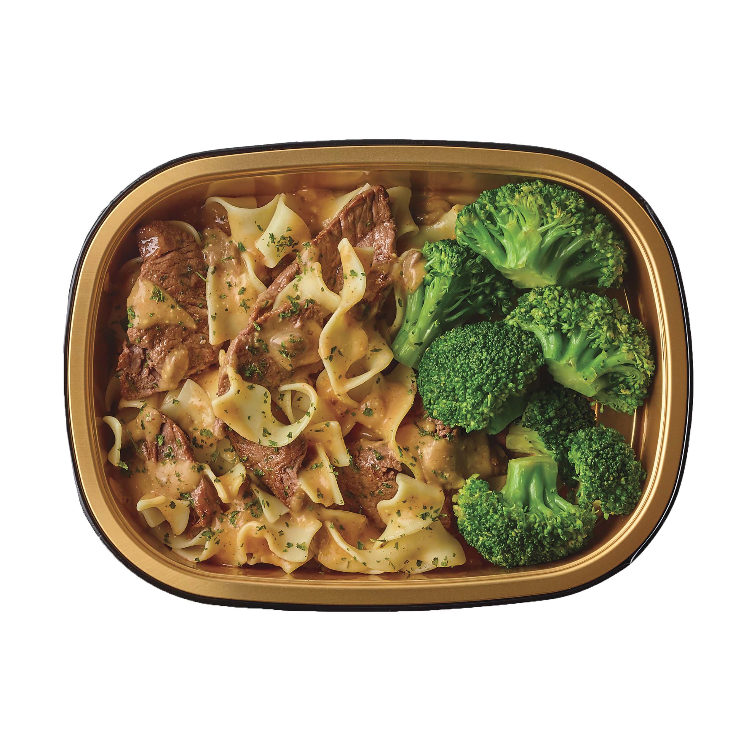 Meal Simple by H-E-B Beef Stroganoff & Broccoli - Shop Entrees & sides ...