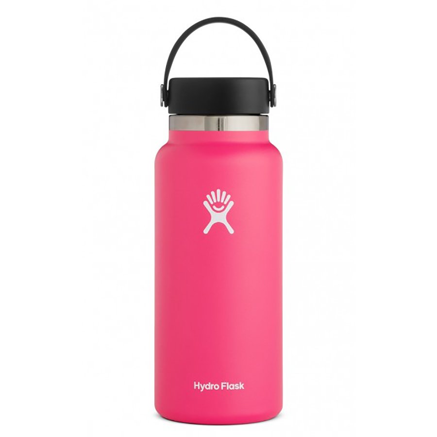 Hydro Flask Wide Mouth Water Bottle with Flex Cap, Watermelon - Shop ...