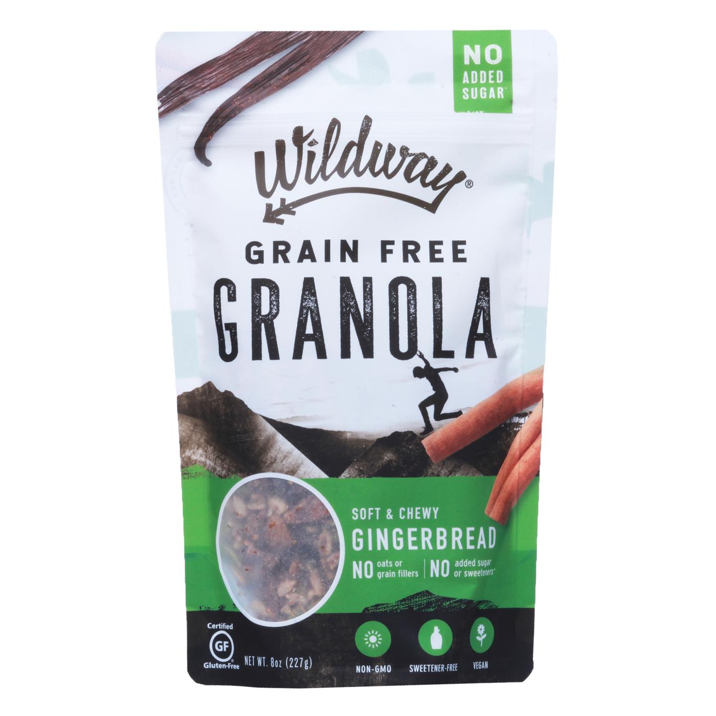 Wildway Grain-Free Granola - Gingerbread - Shop Cereal at H-E-B