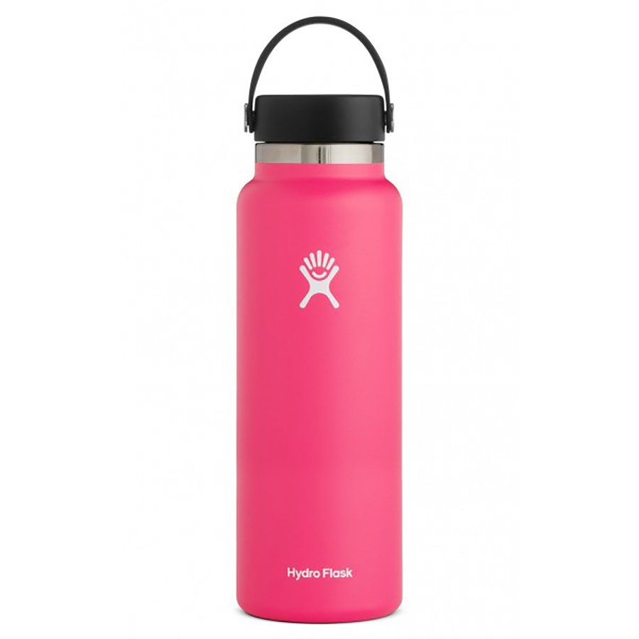 Hydro Flask Wide Mouth Water Bottle With Flex Cap, Watermelon V2.0 ...