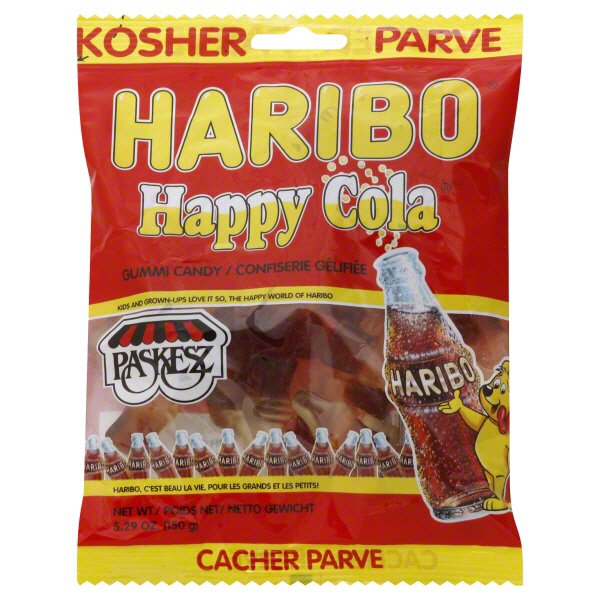 Haribo Kosher Happy Cola Gummi Candy - Shop Candy at H-E-B