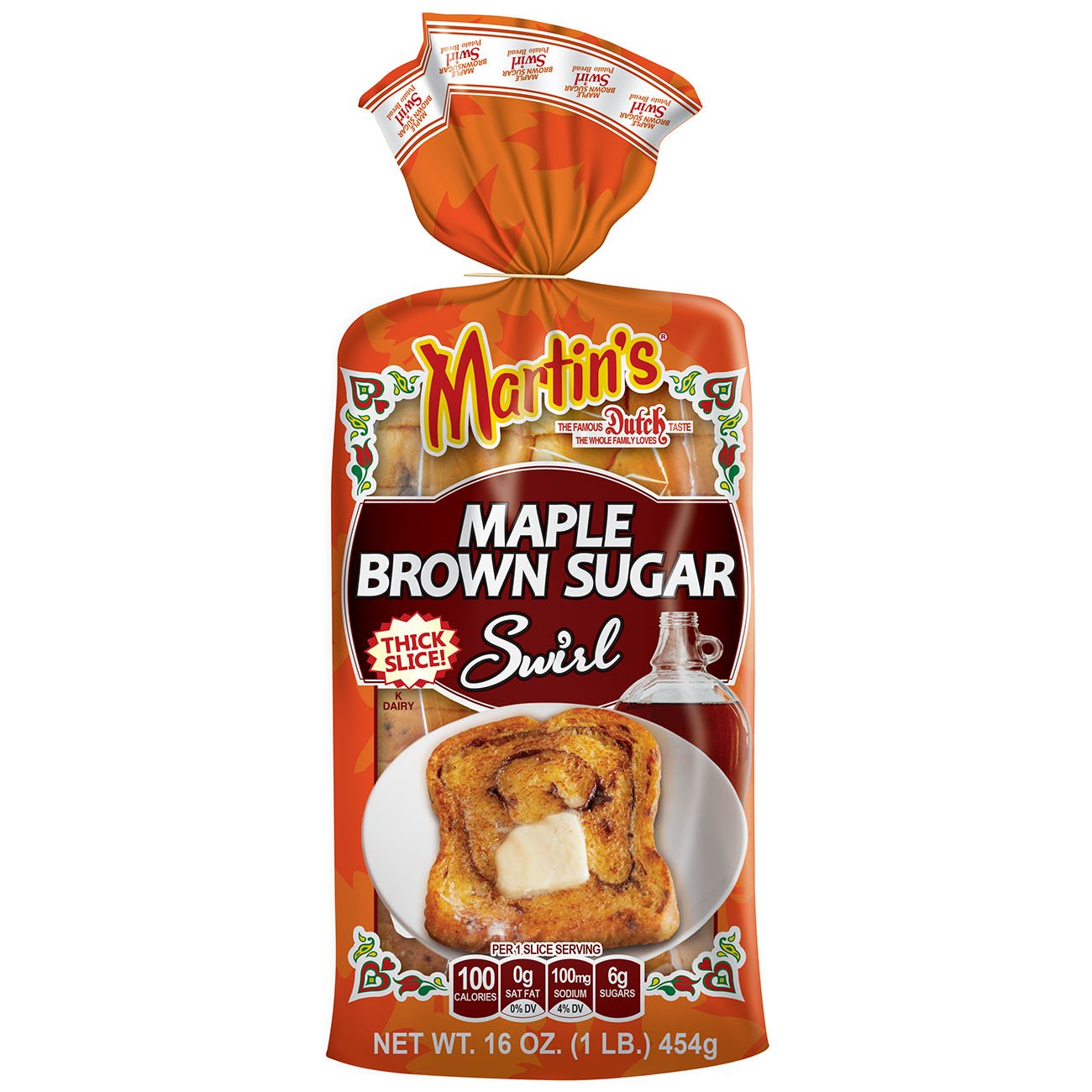 Martin's Maple Brown Sugar Swirl Sliced Bread - Shop Sliced bread at H-E-B