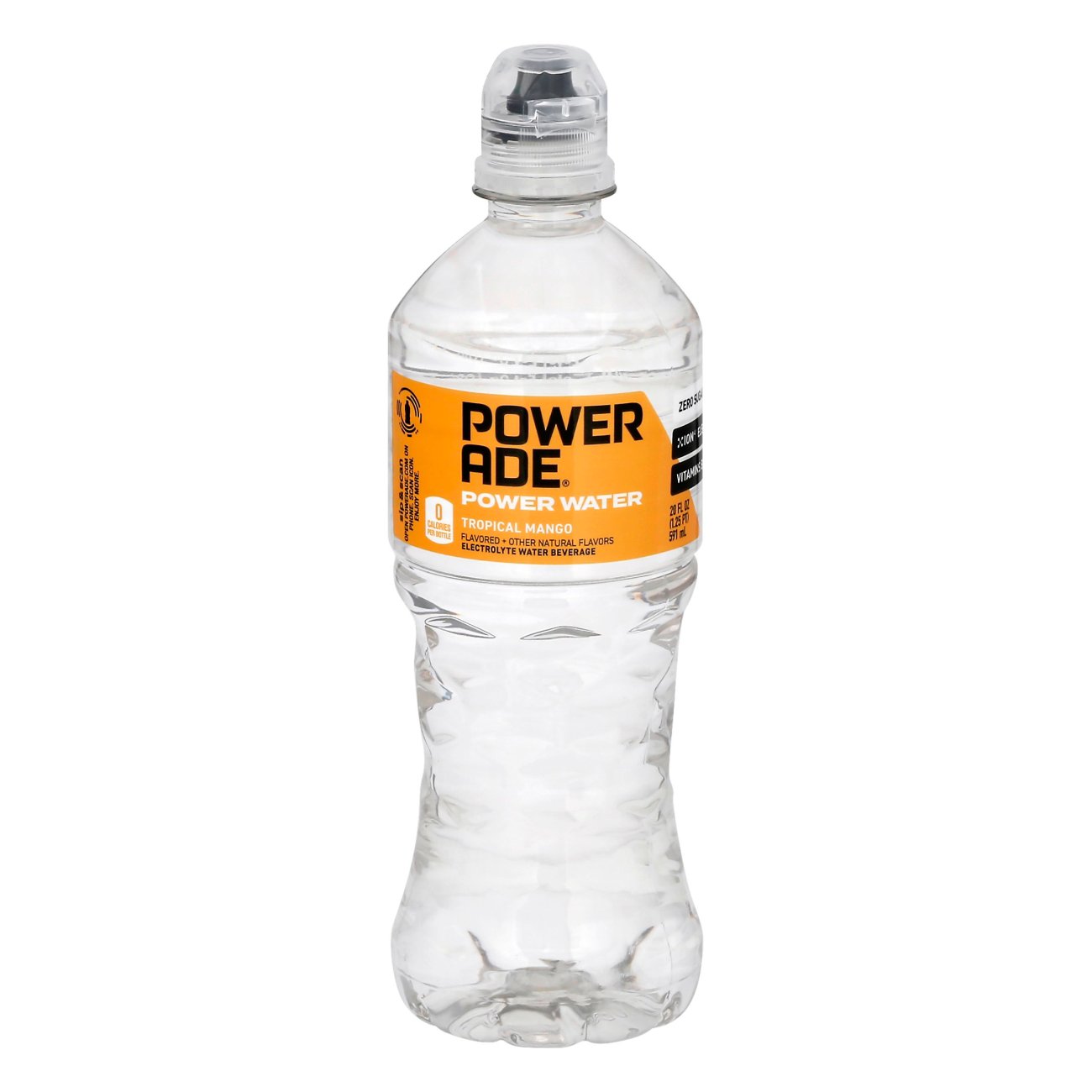 Powerade Tropical Mango Power Water - Shop Sports & Energy Drinks at H-E-B