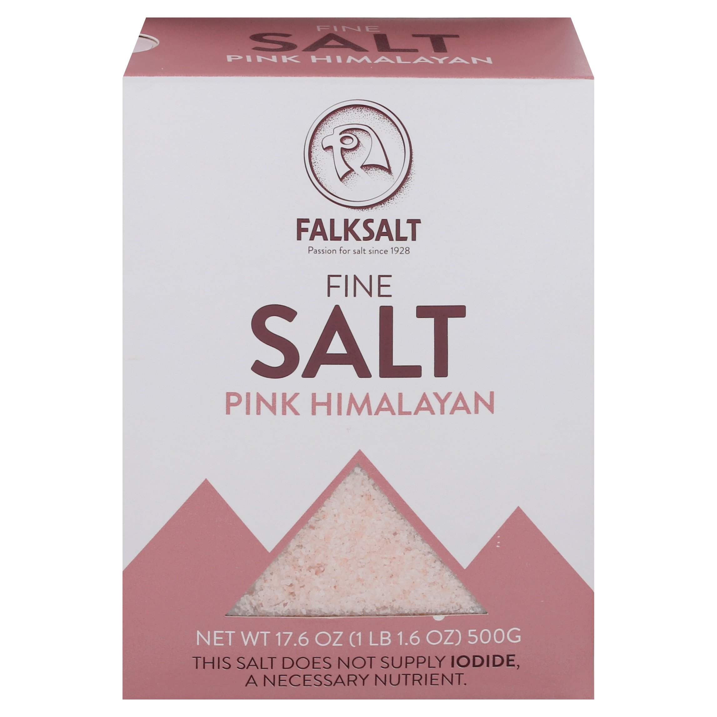 Falksalt Pink Himalayan Salt Fine Grain - Shop Herbs & Spices at H-E-B