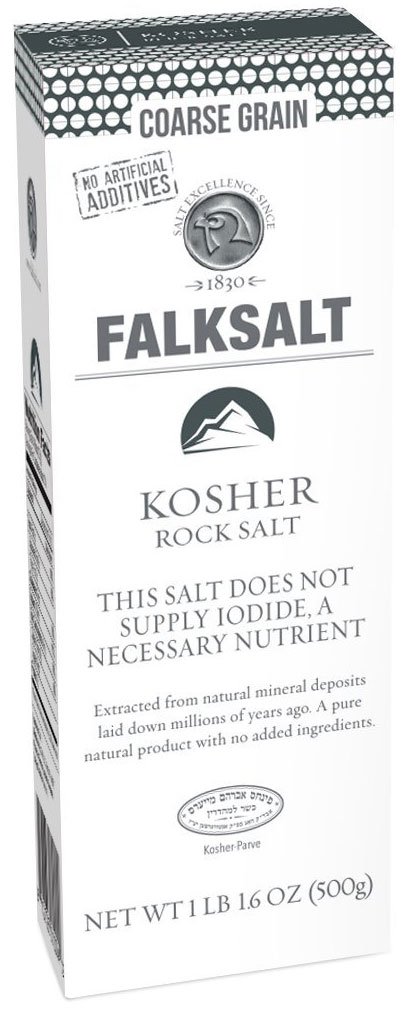 Falksalt Kosher Rock Salt Coarse Grain - Shop Herbs & spices at H-E-B